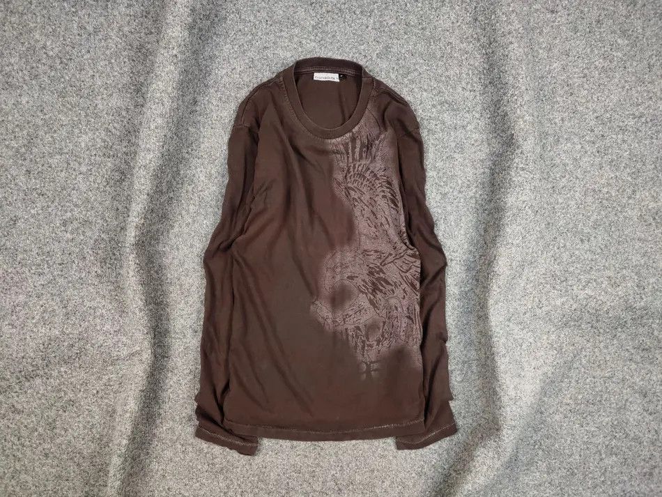 Japanese Brand × Streetwear × Vintage Vintage 90's Clockhouse Brown big ...