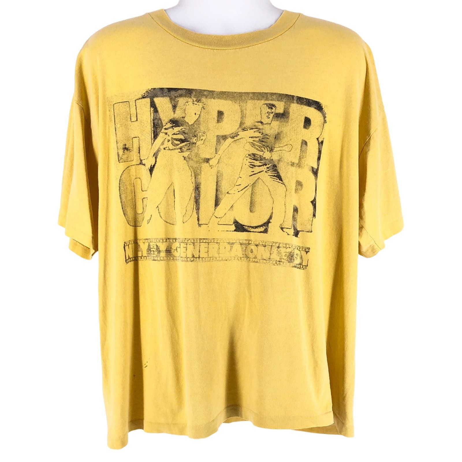 Vintage 90s Hyper Color Generra tshirt 1990s vintage | Grailed