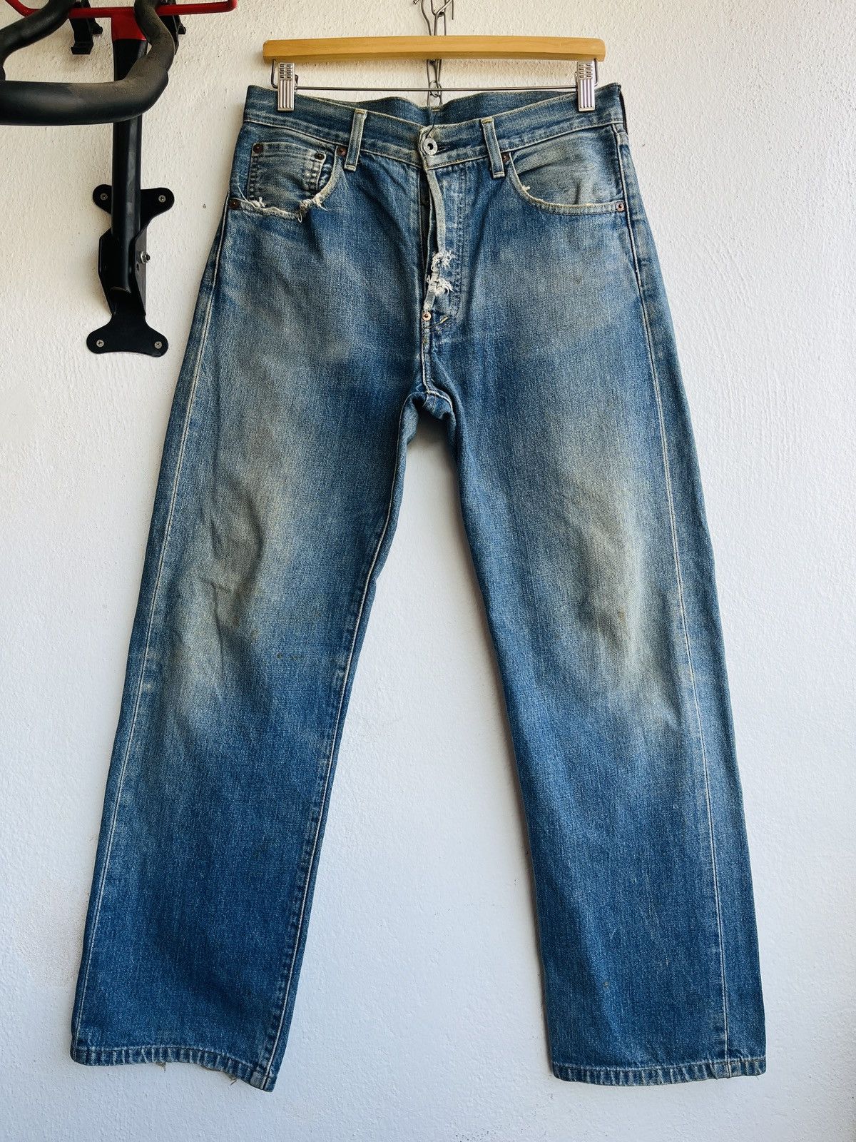 Levi's Vintage Levi's 702XX Big E Selvedge Hidden Rivet Jeans J22 | Grailed