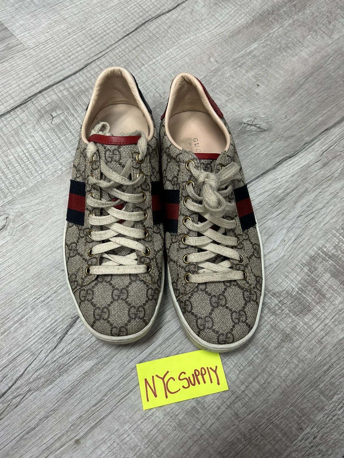Gucci Gucci monogram logo sneakers | Grailed