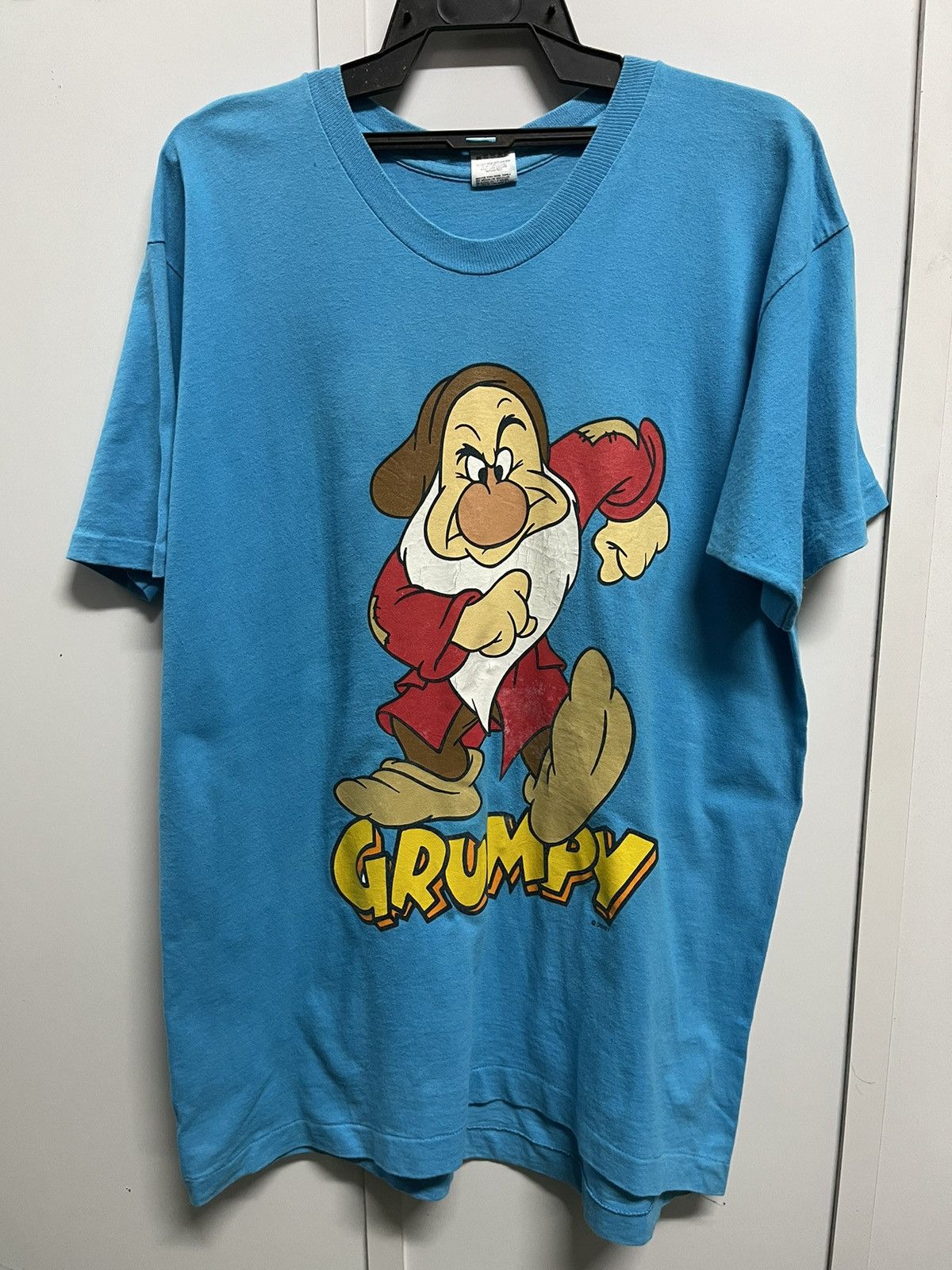 Disney × Fruit Of The Loom × Vintage Vintage 90s Grumpy Disney Cartoon ...
