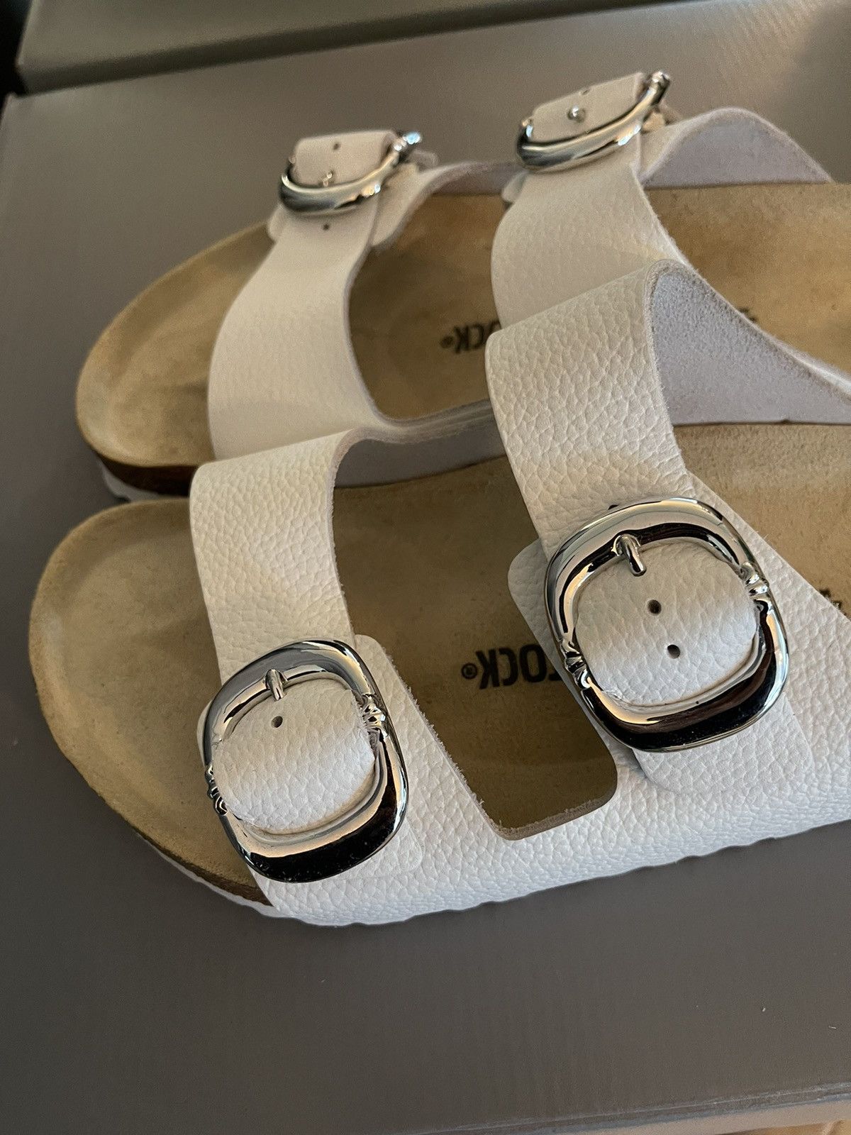 Birkenstock × Chrome Hearts Chrome Heart x Birkenstock Leather sandals ...