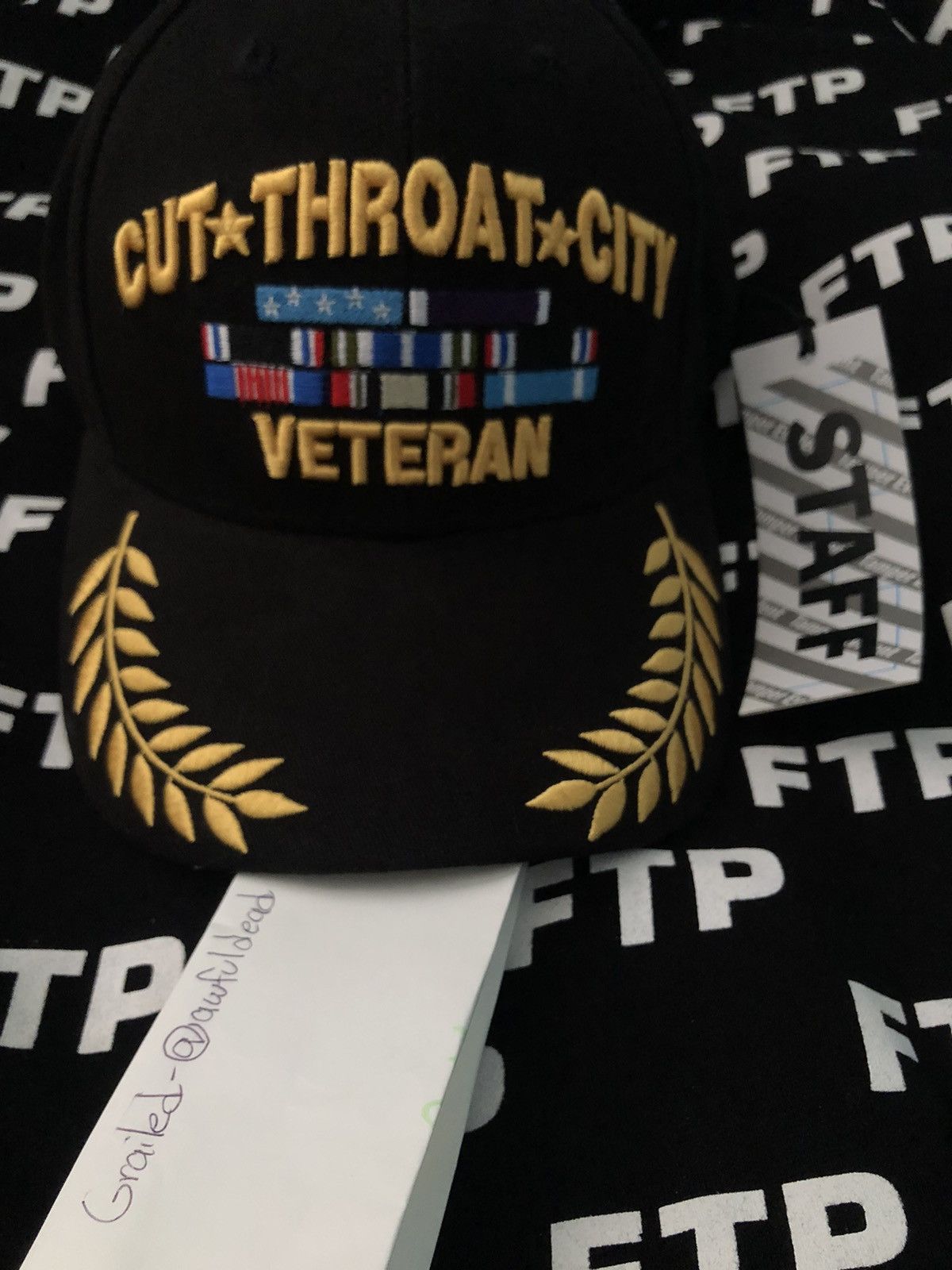 G59 Records Staff WorkForce: Cut Throat City Veteran hat | Grailed