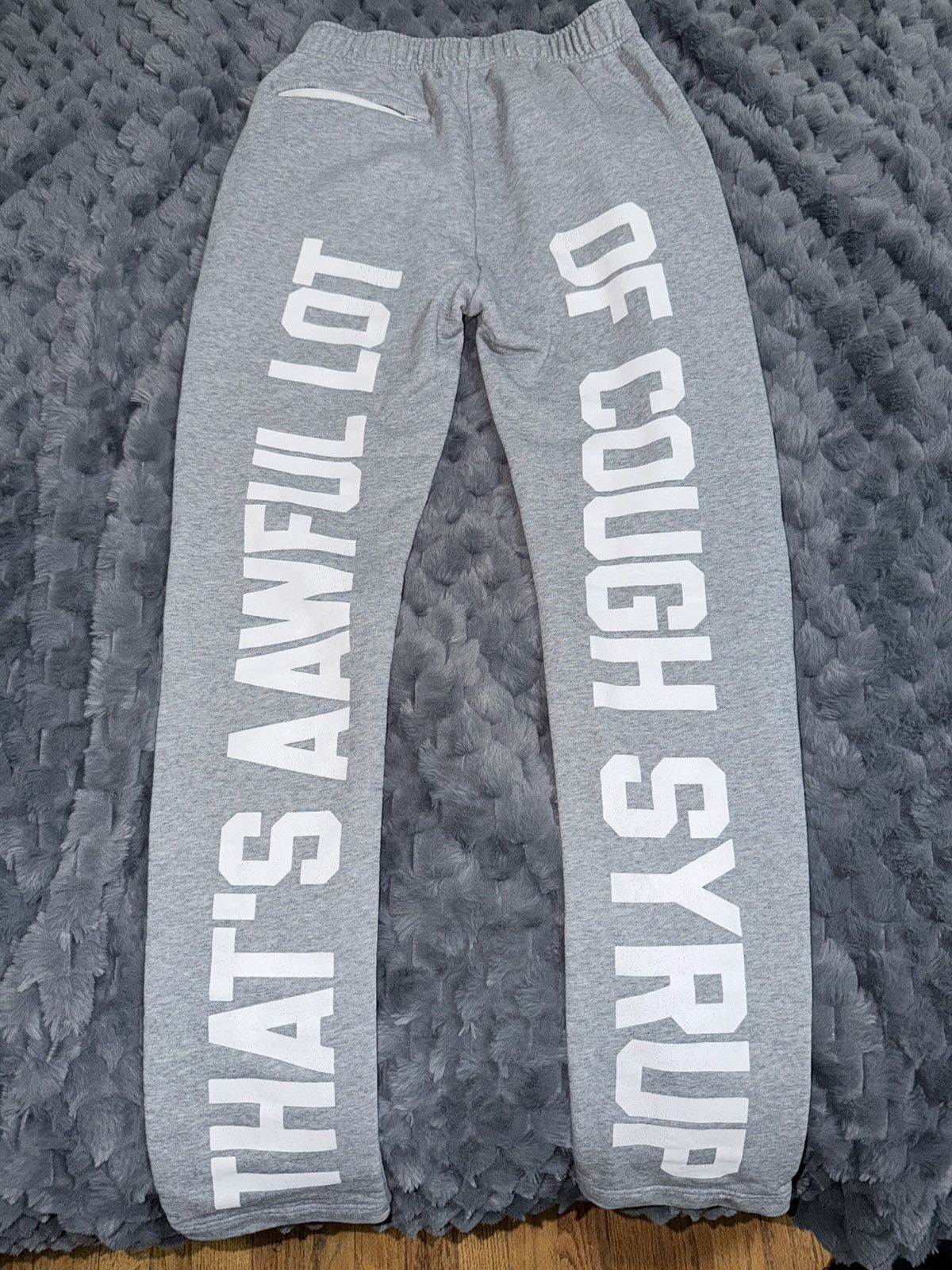 Awful Lot of Cough Syrup Awful Lot of Cough Syrup Sweat Pants | Grailed