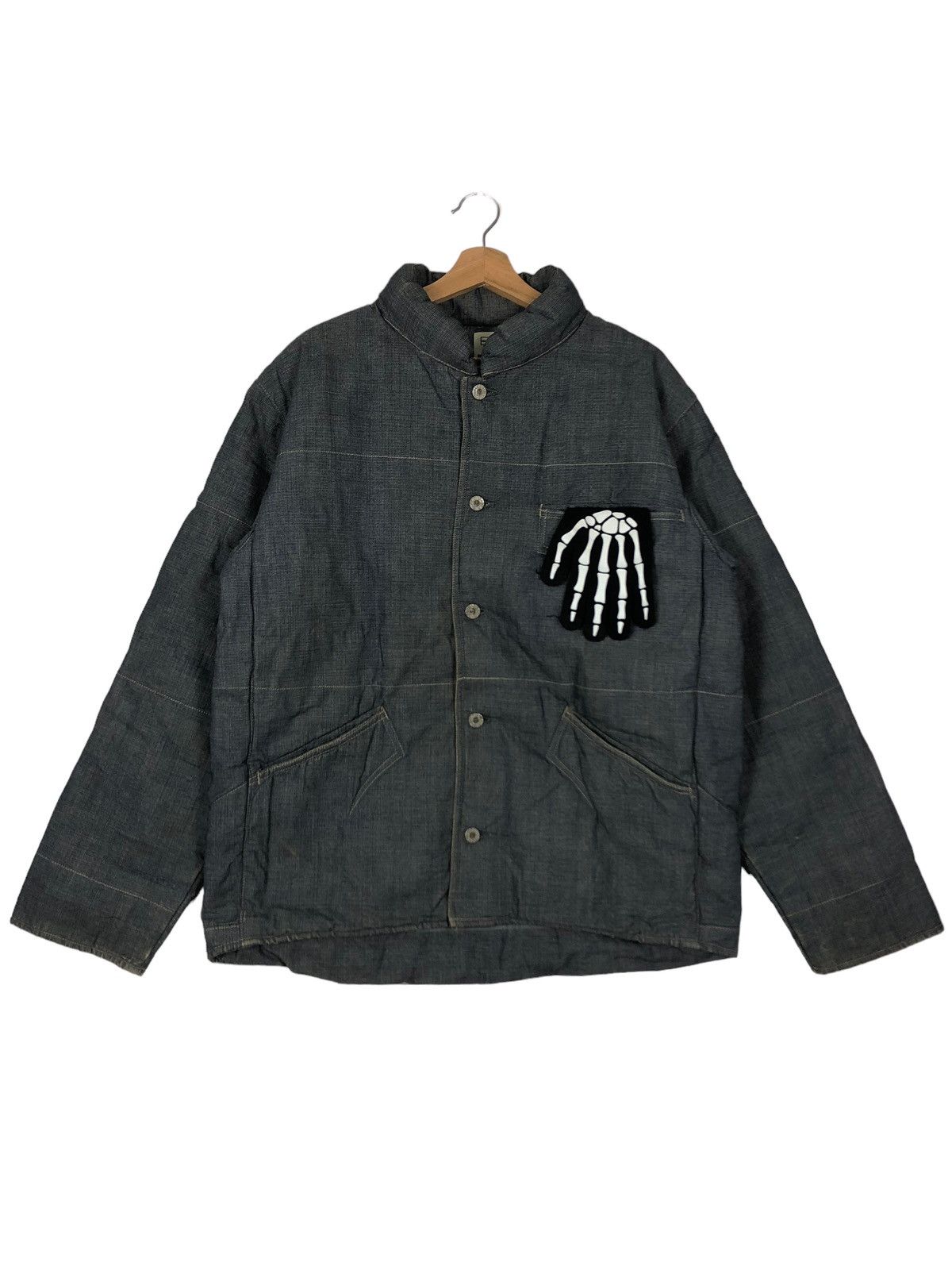 Japanese Brand × Vintage 🔥90’s Vintage Chore Jacket Map Hedric Issey ...