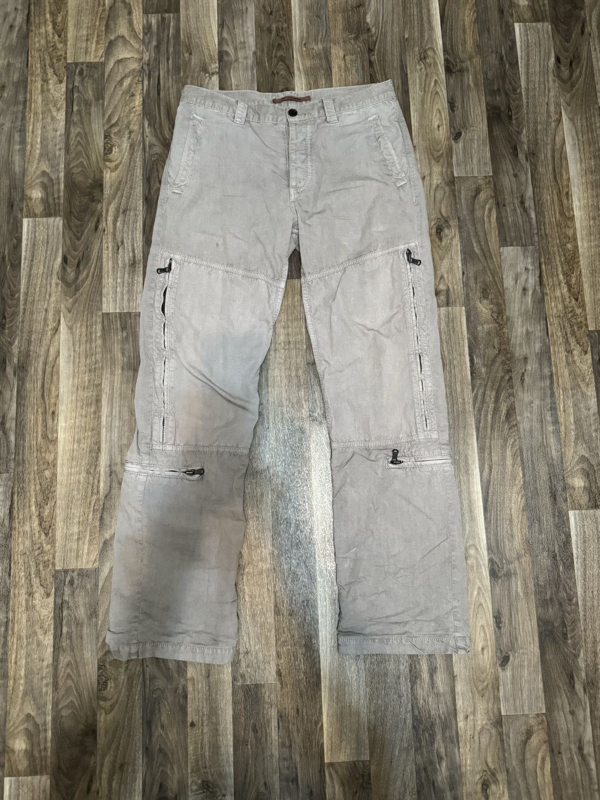 Rip Van Winkle Japan Rip Van Winkle Japan Multi Zip Pocket Cargo Pants ...