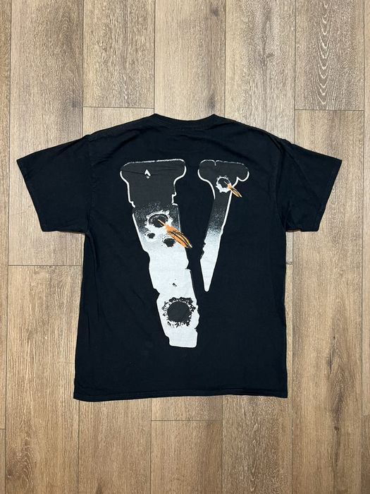 Vlone Pop Smoke VLONE Hawk Em Meet The Woo 2 T-Shirt | Grailed