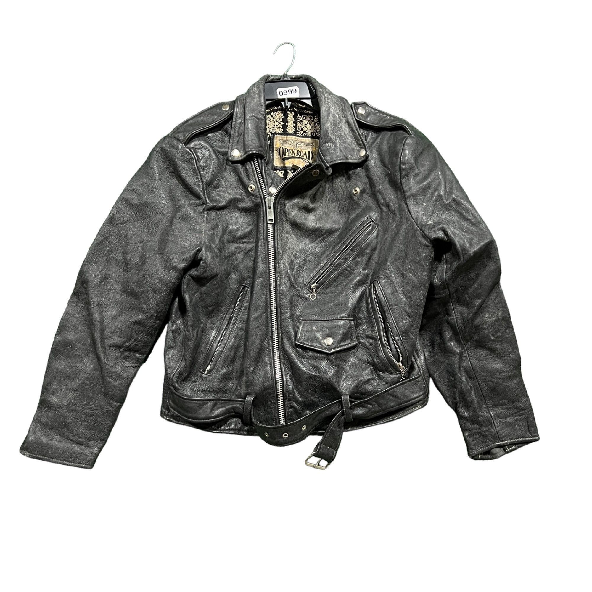 Open Road vintage open road leather jacket size large | Grailed