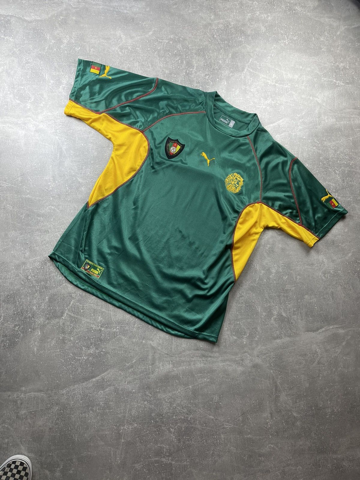 Puma PUMA x Cameroon 00s National Football Home Jersey | Grailed