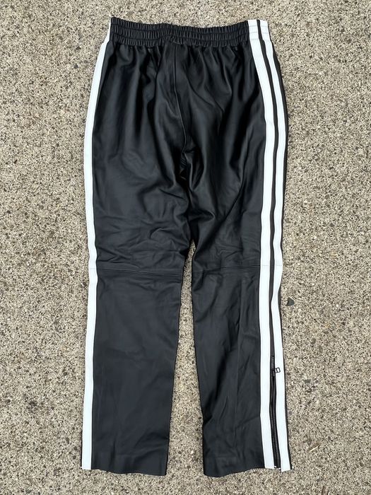 Designer Leather Track Pants | Grailed