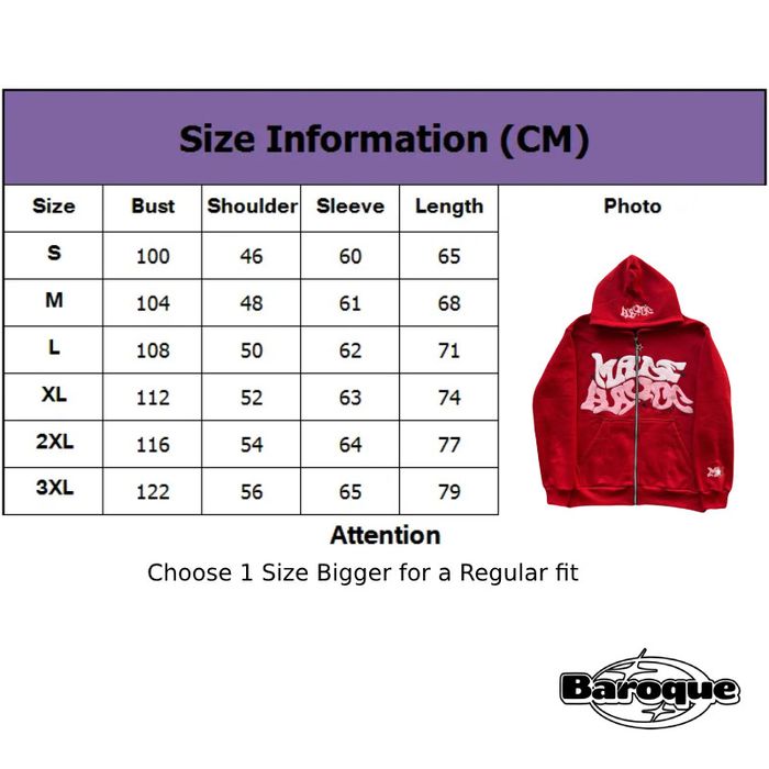 Vintage Red Made Havoc Zip Up Hoodie | Grailed