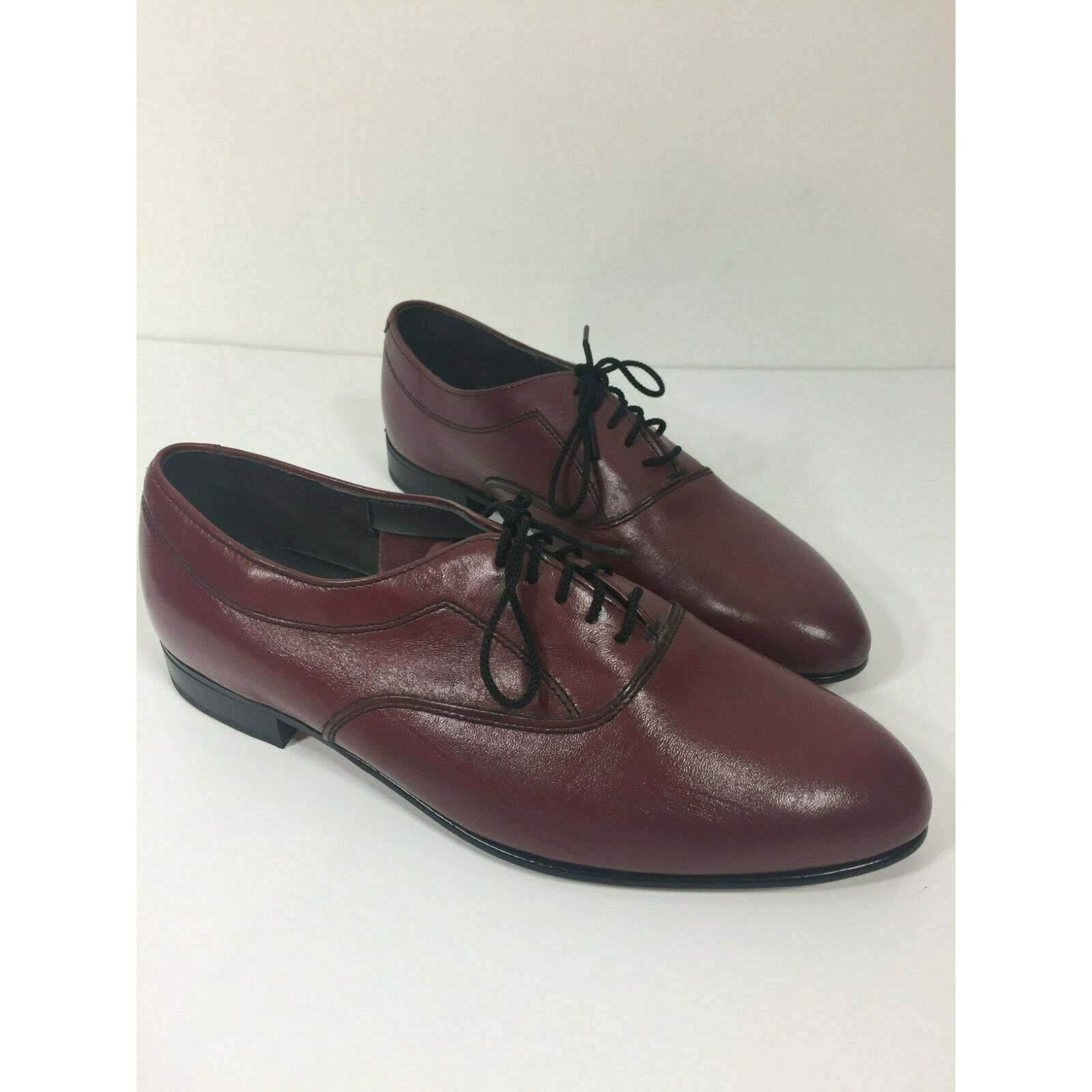 Dexter Shoe Company Dexter Made In USA Brown Leather Oxford Shoes Size ...