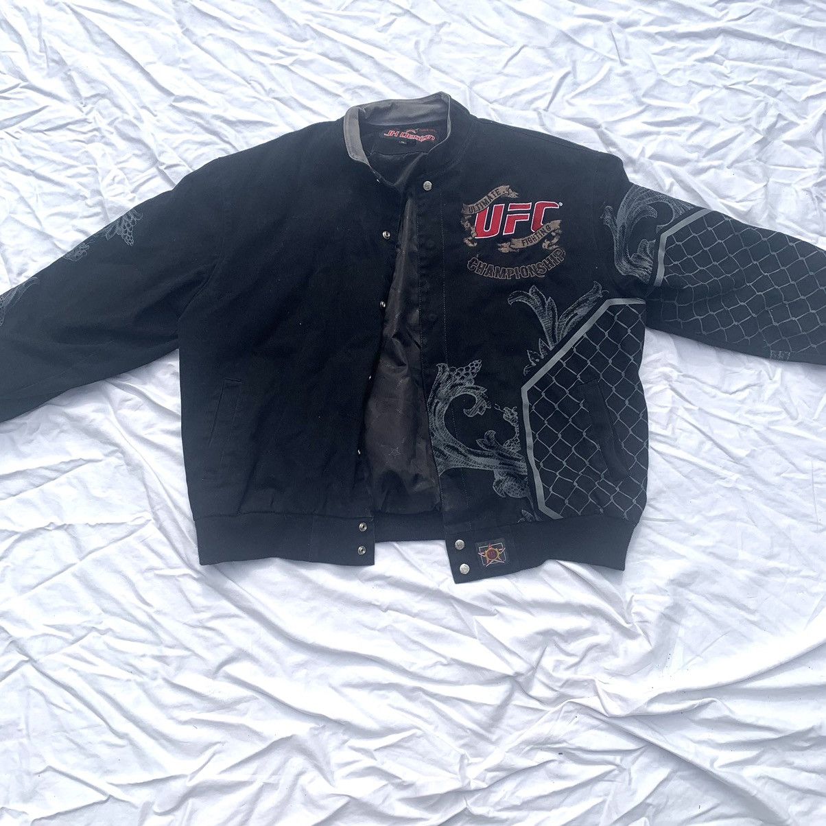 Jh Design × Vintage Vintage UFC Jacket- super cool design | Grailed