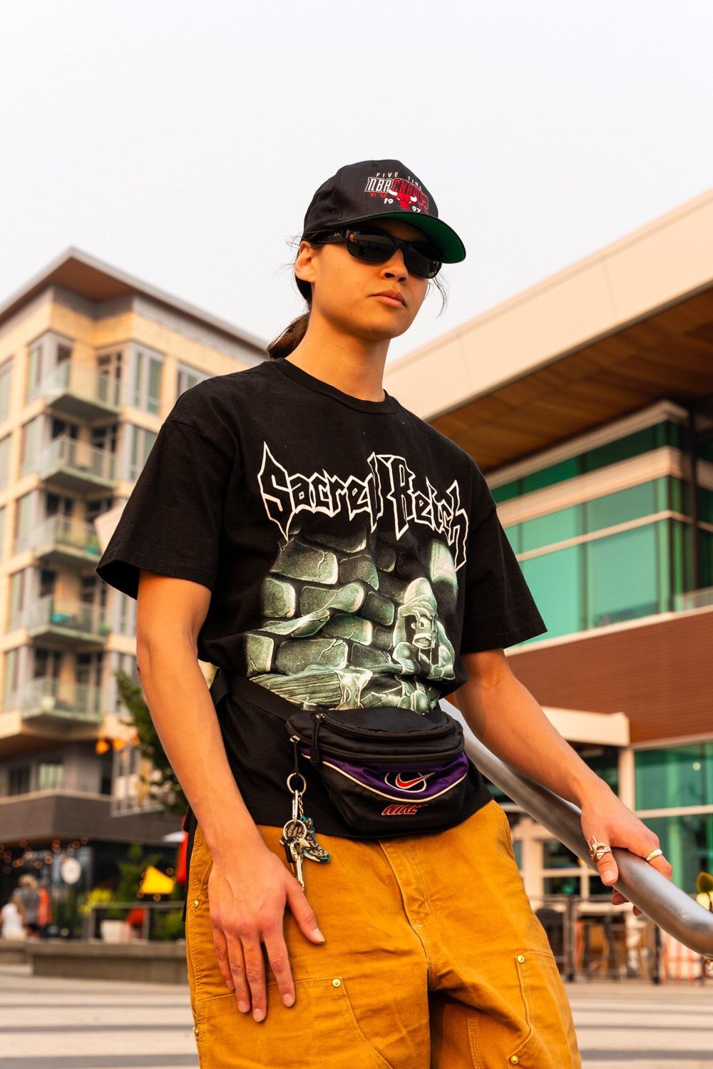 Vintage 1993 vintage single stitch Sacred reich independent band | Grailed