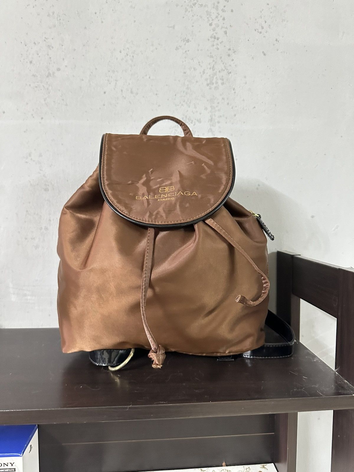 Balenciaga BALENCIAGA nylon Mini Crossbody Backpack | Grailed