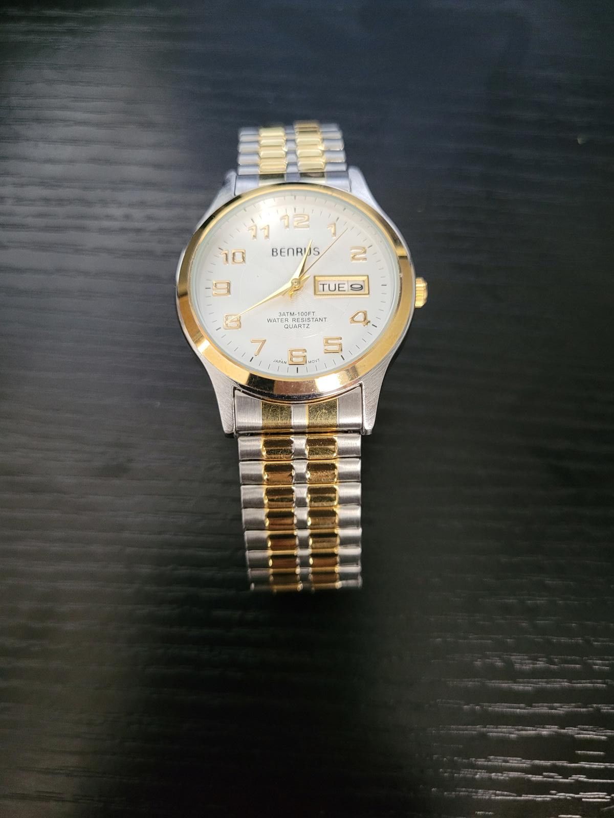 Designer 🔥RARE Benrus CB23 Day Date Two Tone Men's Watch | Grailed