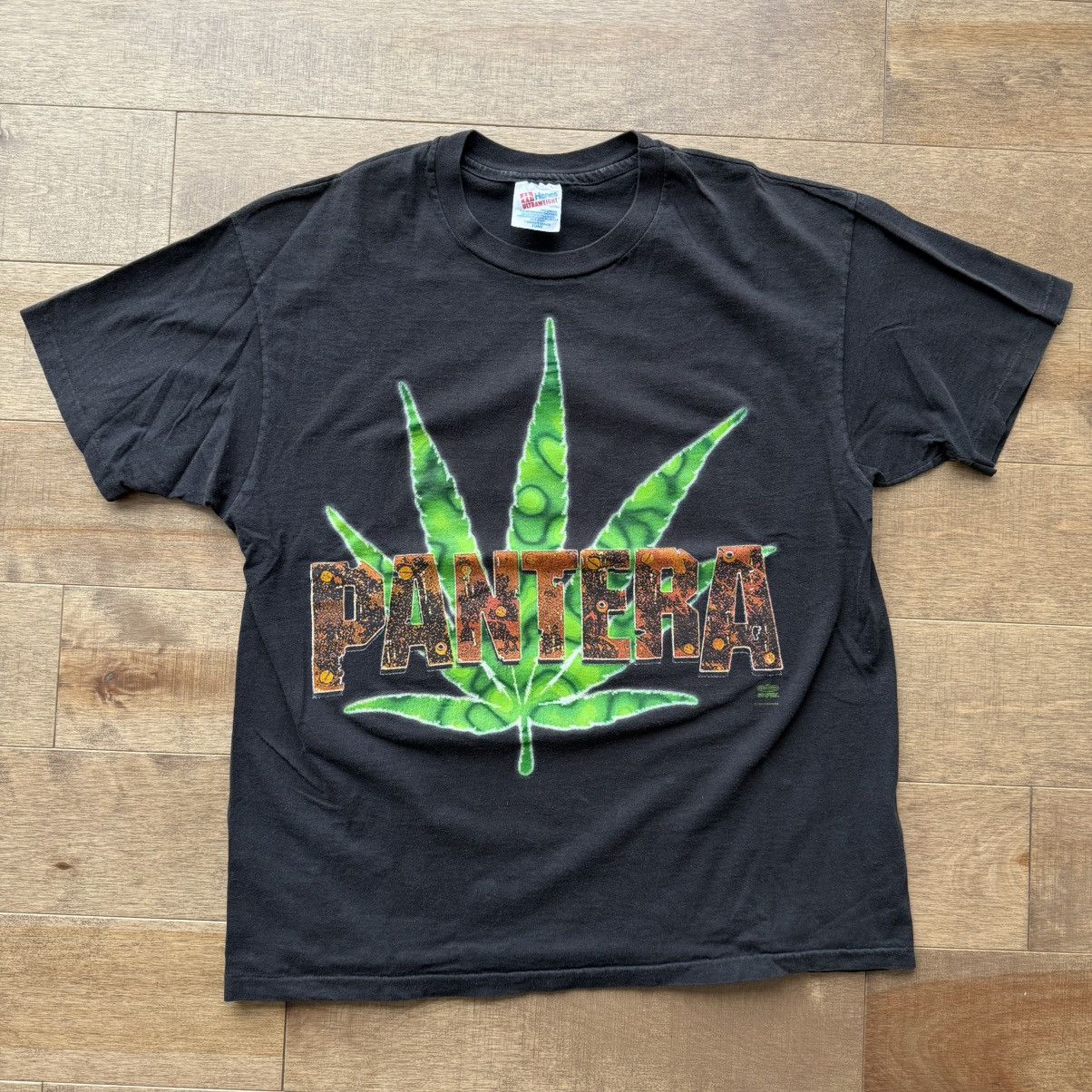 Hanes × Vintage Vintage 1994 Pantera Far Beyond Driven Tour Weed Leaf ...