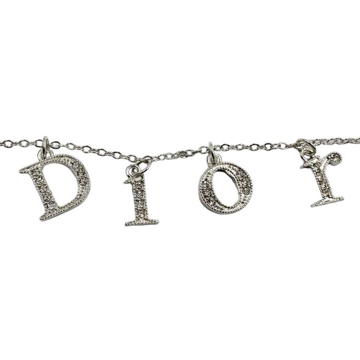 Dior Vintage Dior Letter Chain necklace | Grailed