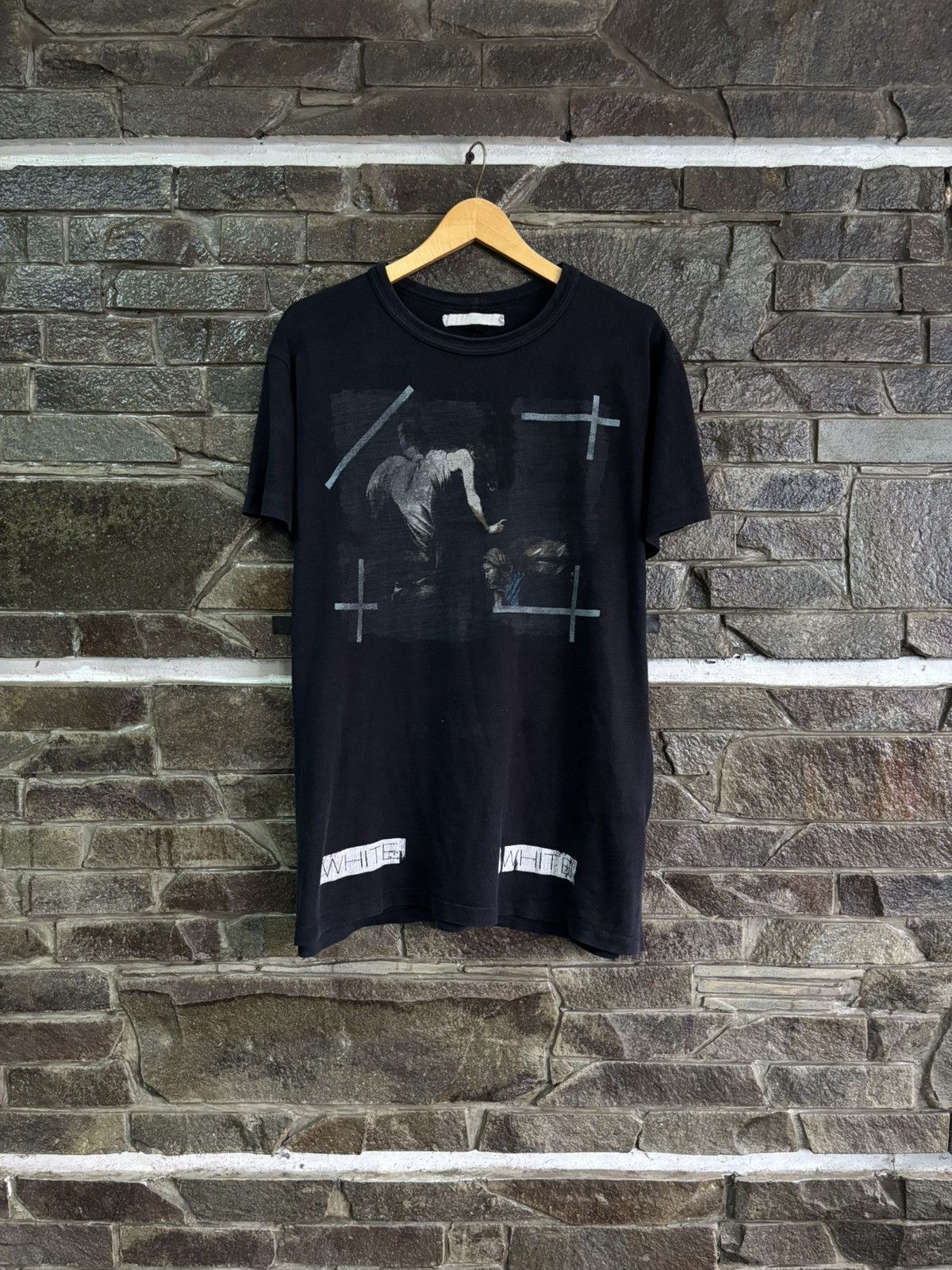 Off-White Last Drop! Off White Caravaggio Tee | Grailed