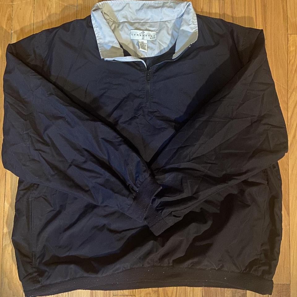 Vintage Consensus Golf Pullover Quarter Zip | Grailed