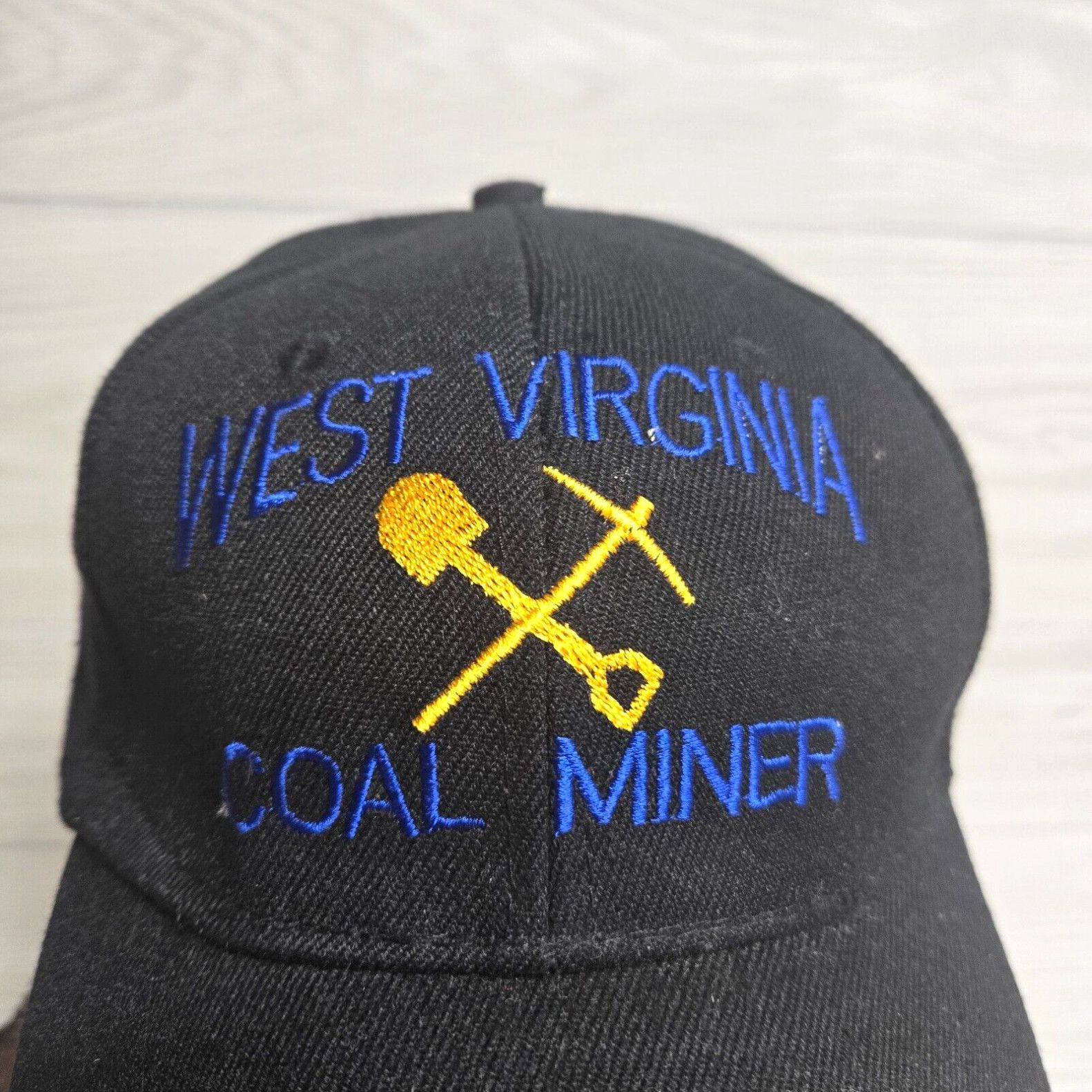 Coal West Virginia Coal Miner Ball Cap Hat Embroidered Adjustable | Grailed