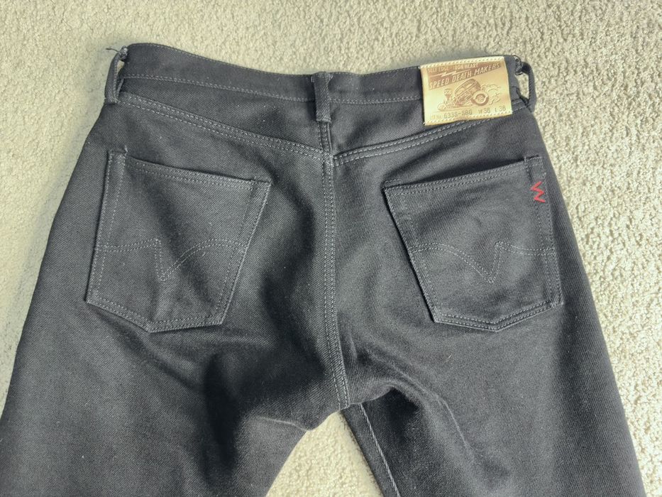 Iron Heart Iron Heart 633 SBG SUPER BLACK FADE-TO-GRAY DENIM | Grailed