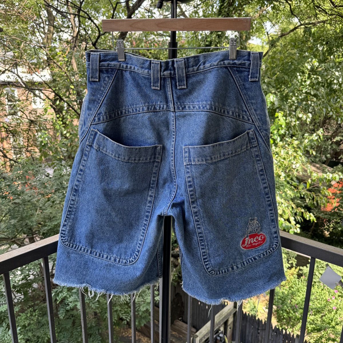 JNCO 90s JNCO Big Rig Shorts Thrashed Faded ERD Skater Grunge | Grailed