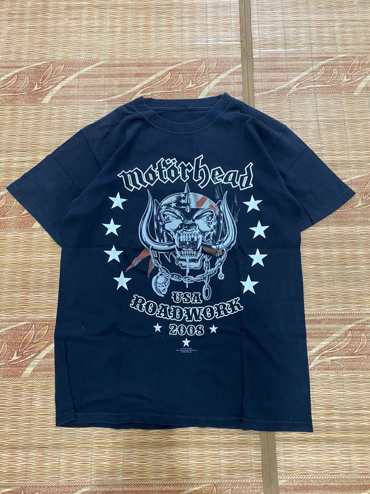 Band Tees × Very Rare × Vintage Motorhead USA Roadwork 2008 Shirt | Grailed