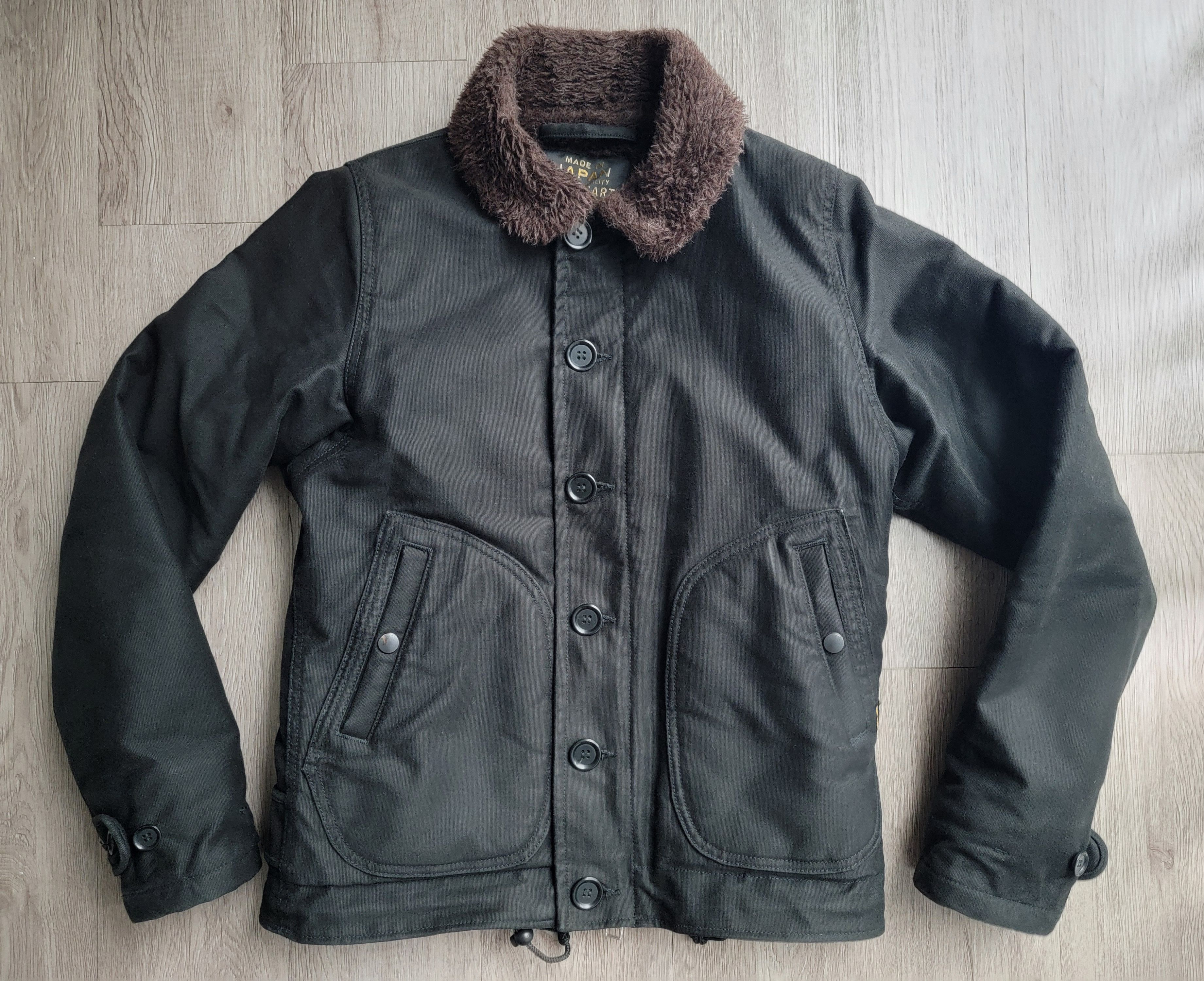 Iron Heart IRON HEART Whipcord N1 Deck Jacket Military - Mens size XS ...