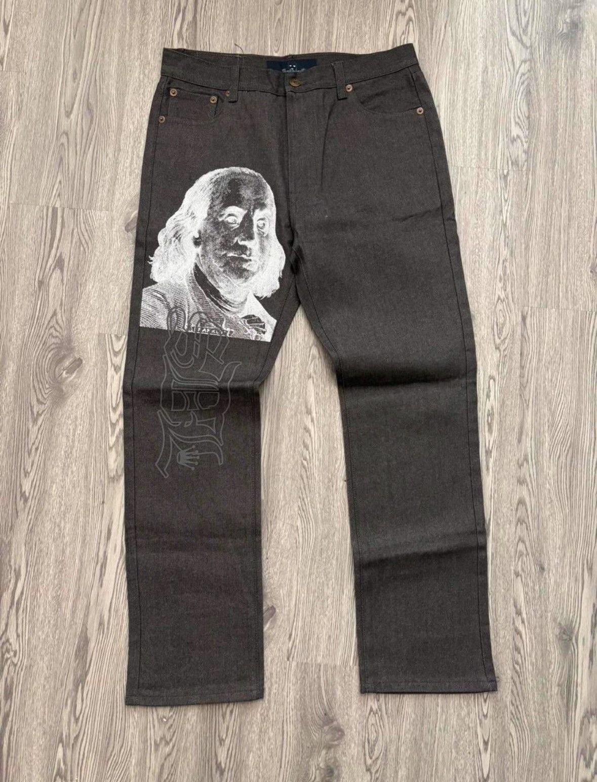 Streetwear Skysdalimit Gray Benjamin Denim Jeans | Grailed