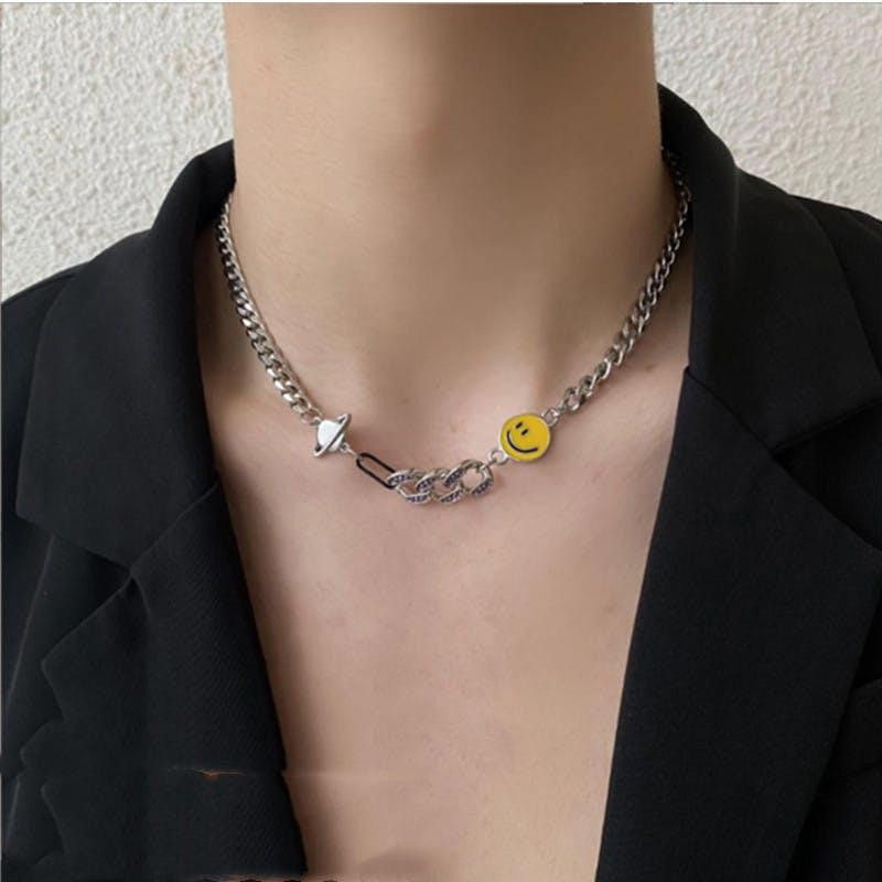 Jewelry × Streetwear Smiley Necklace Chain | Grailed