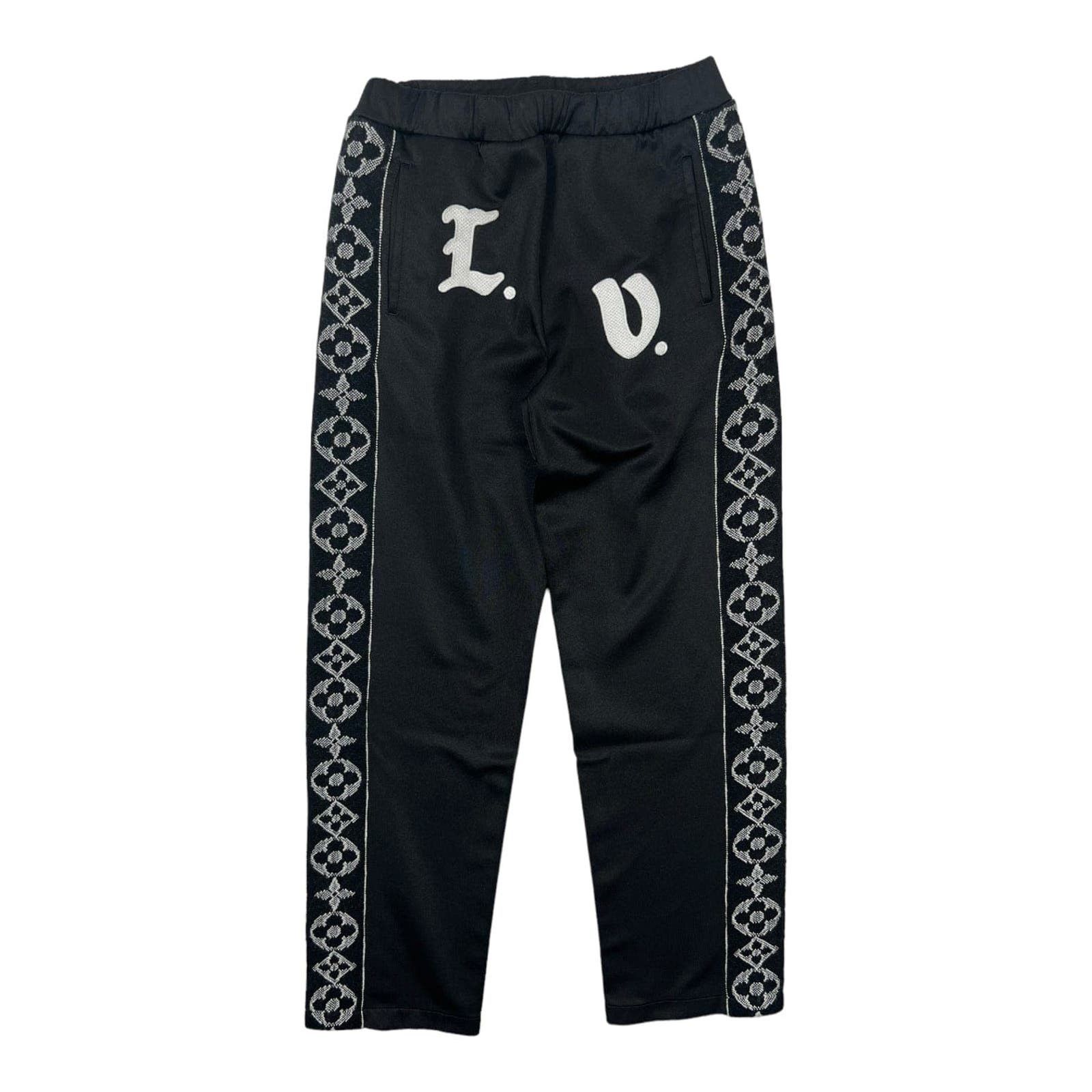 Louis Vuitton Louis Vuitton LV Flower Band Track Pants Black Pre-Owned ...