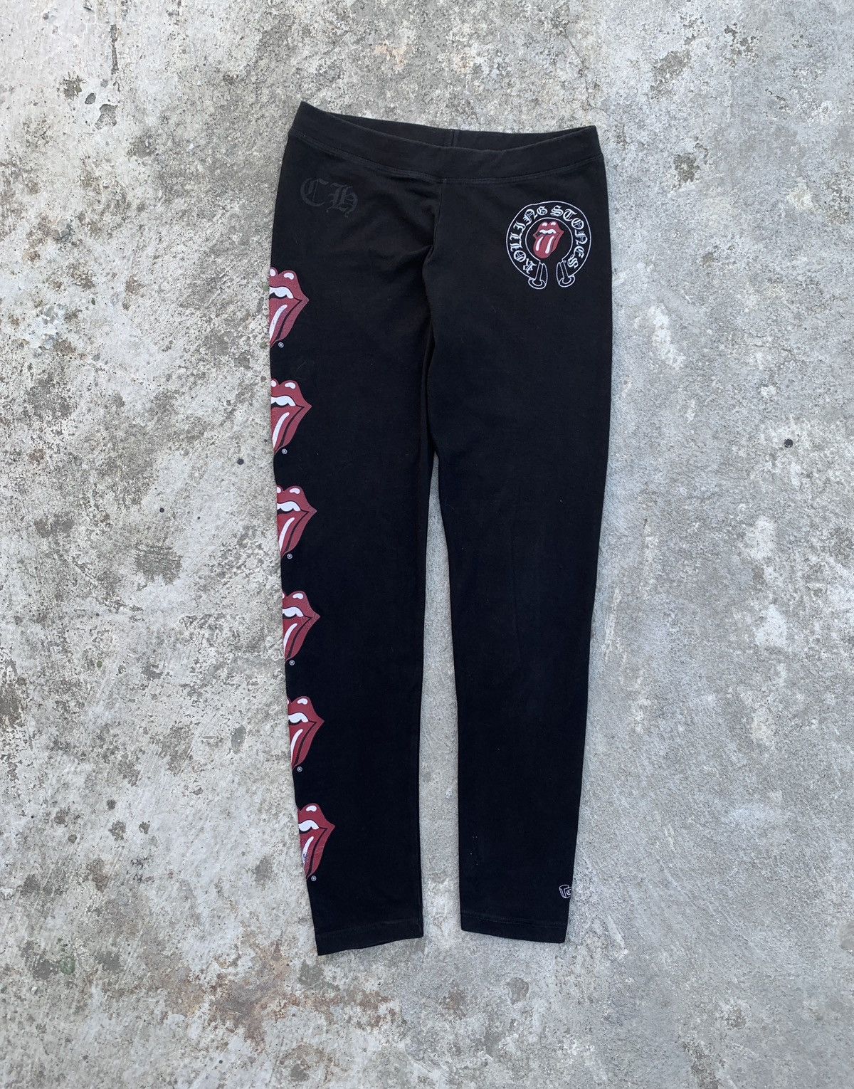 Chrome Hearts Rolling Stones Collabs Legging Pants | Grailed