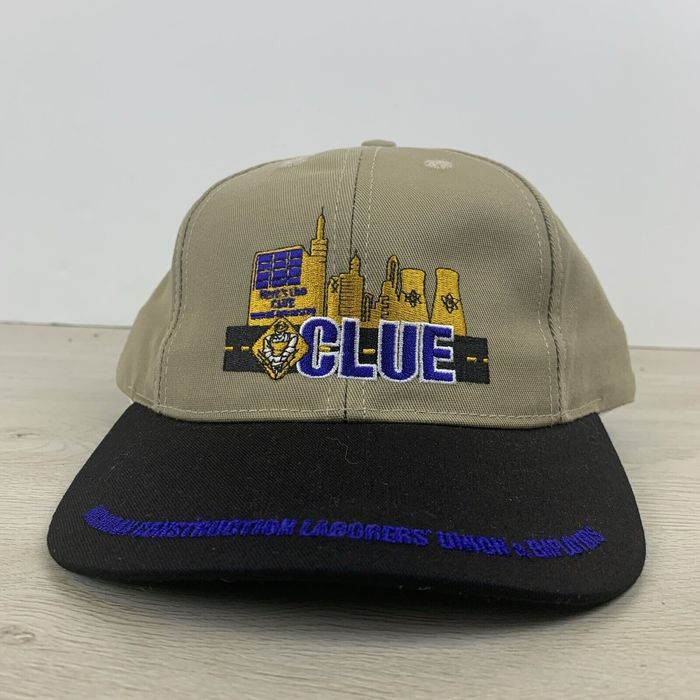 Other CLUE Construction Hat Tan Brown Adjustable Hat Adult OSFA Br ...