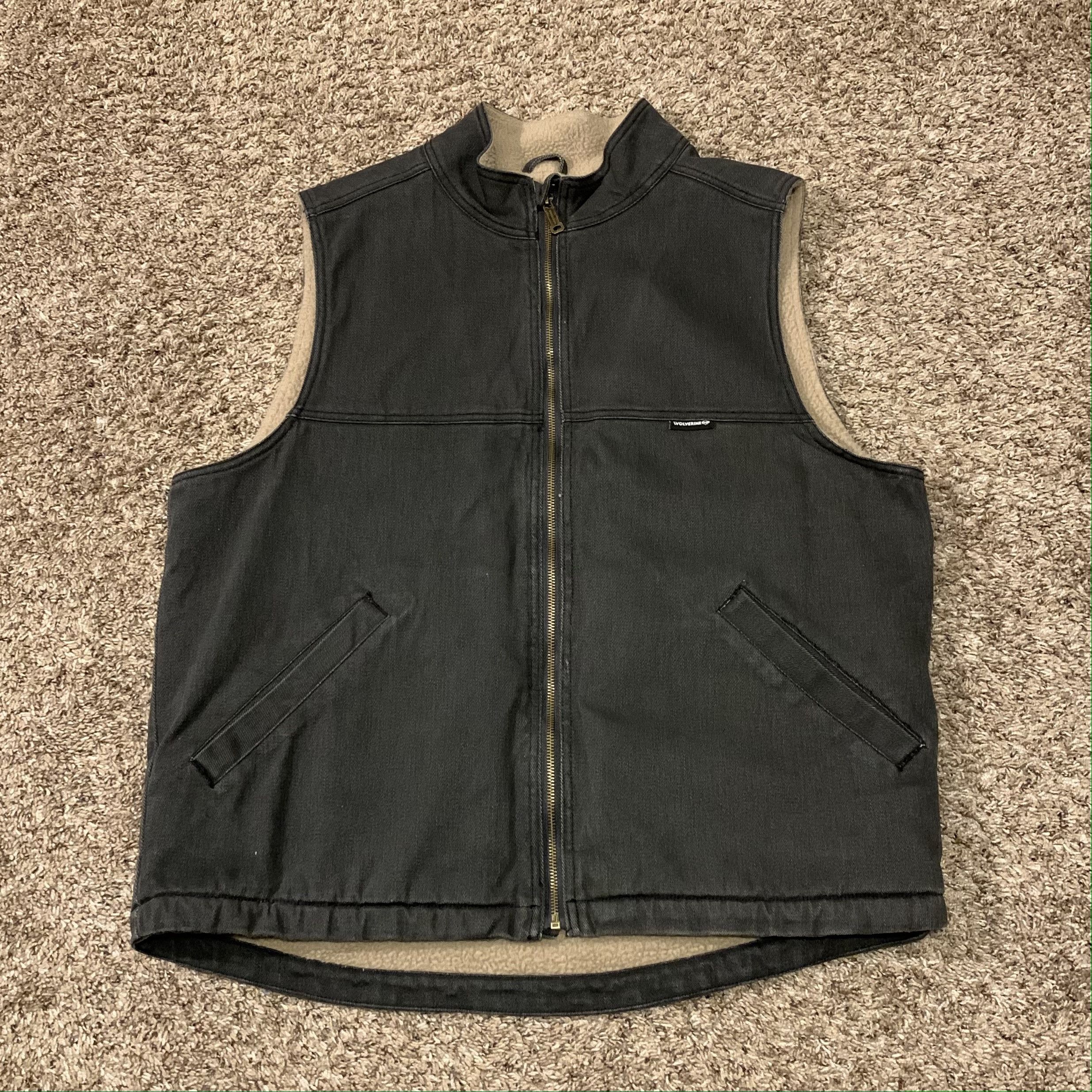 Wolverine Wolverine Sherpa Lined Duck Vest | Grailed