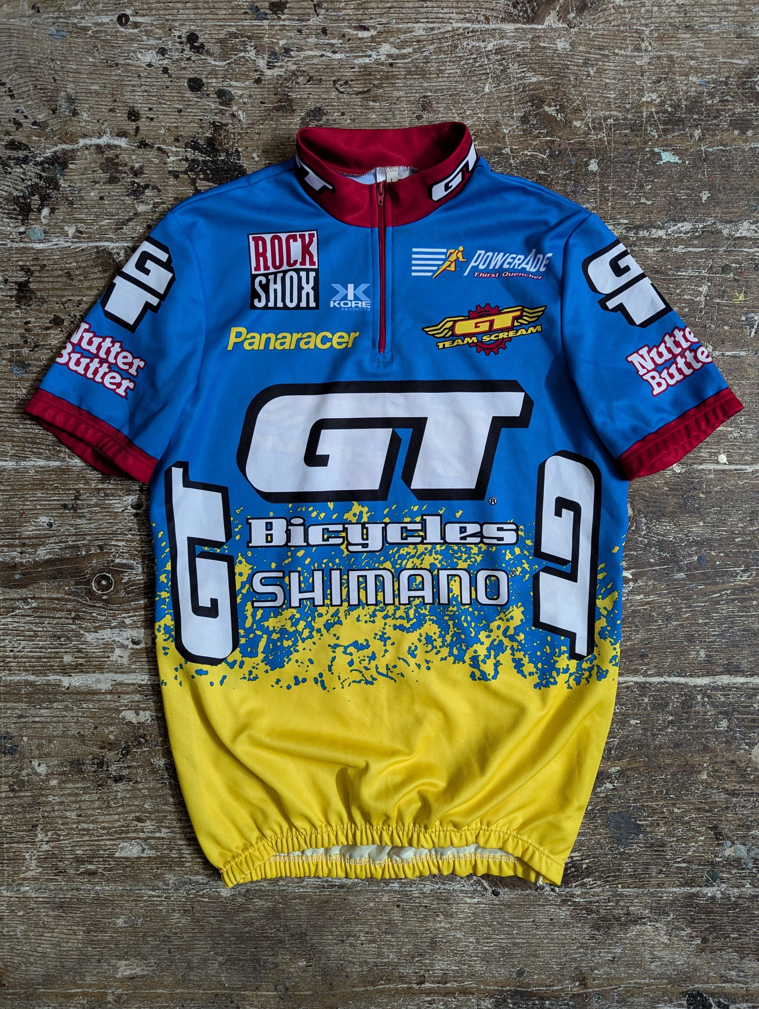 Honda × Racing × Vintage Rare! 90s GT Scream Team x Shimano Cycling ...