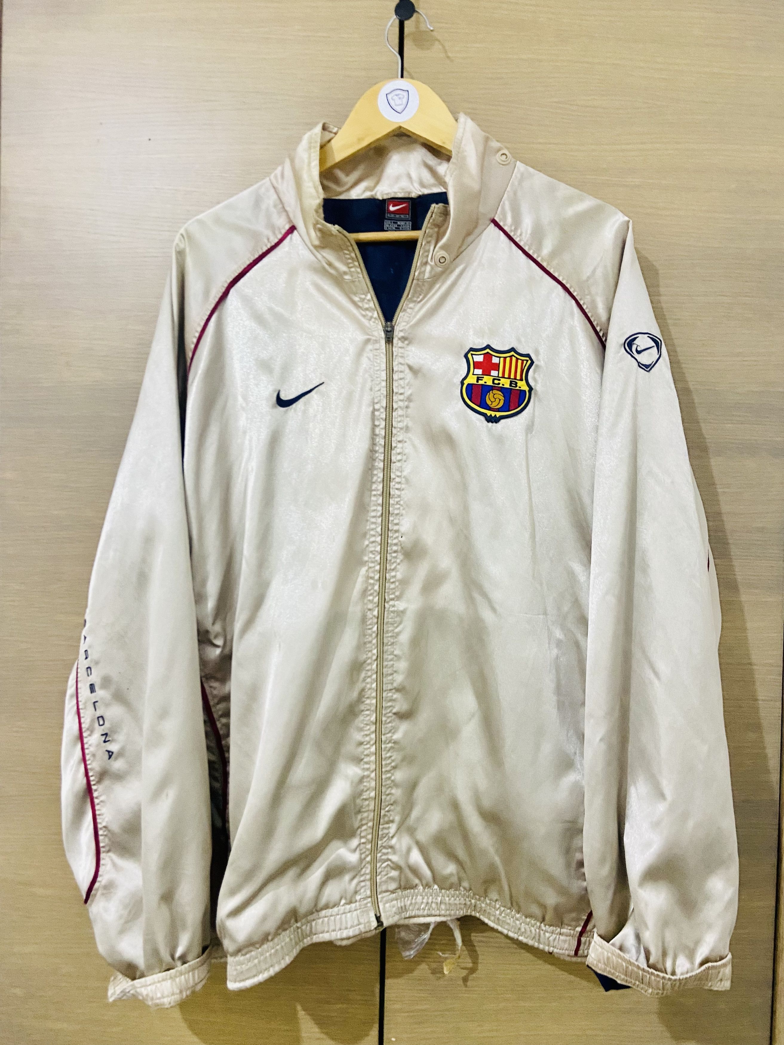 Nike Barcelona 2001-02 Track Jacket (Original) | Grailed Nike Barcelona 2001-02 Track Jacket (Original) | Grailed