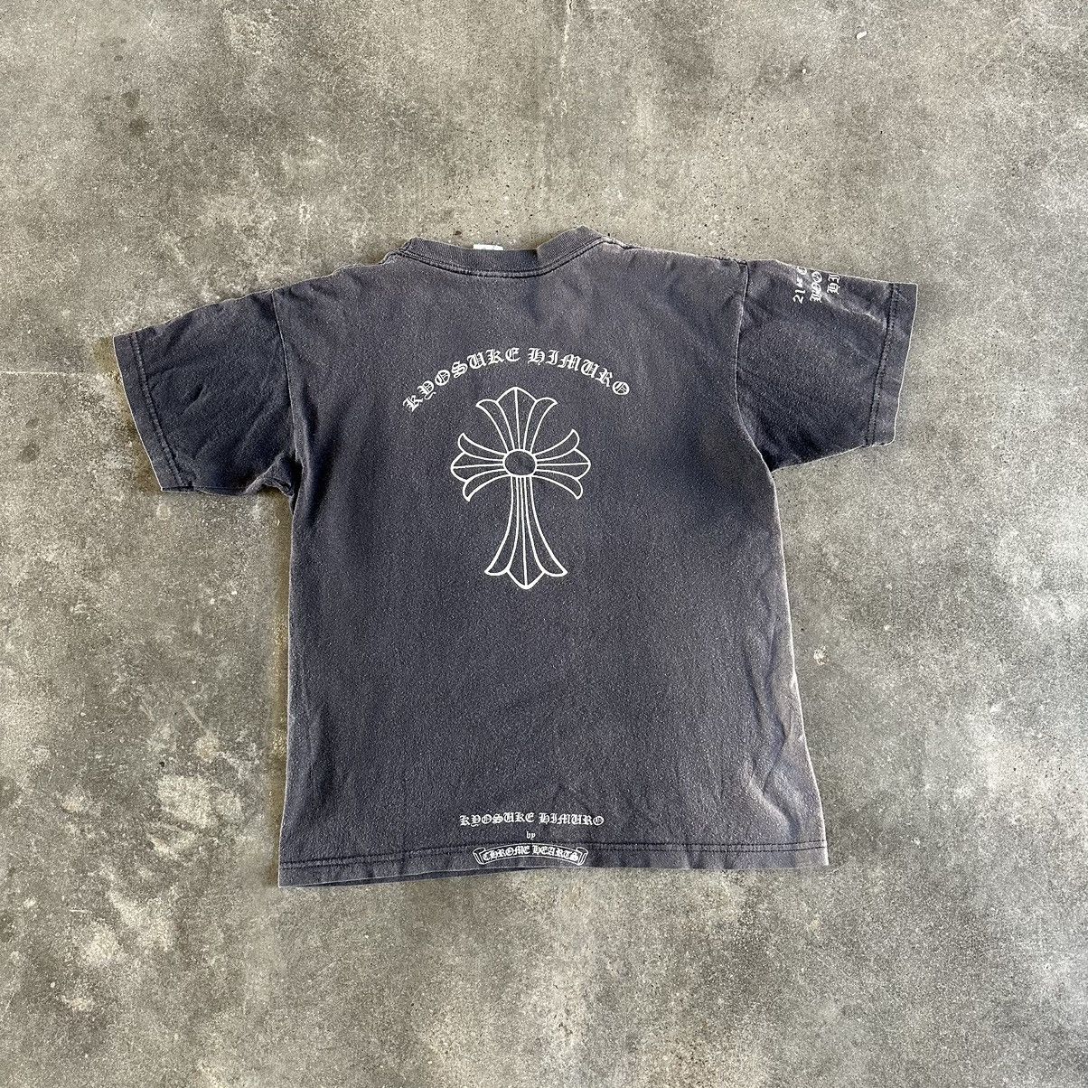 Chrome Hearts × Vintage 2000s Faded Cross T-Shirt | Grailed