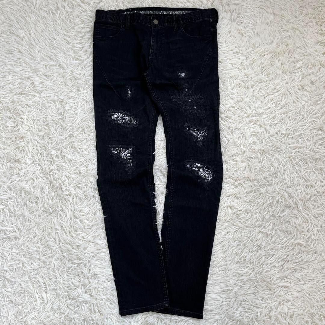 Number (N)ine Number Nine Black Skinny Jeans | Grailed