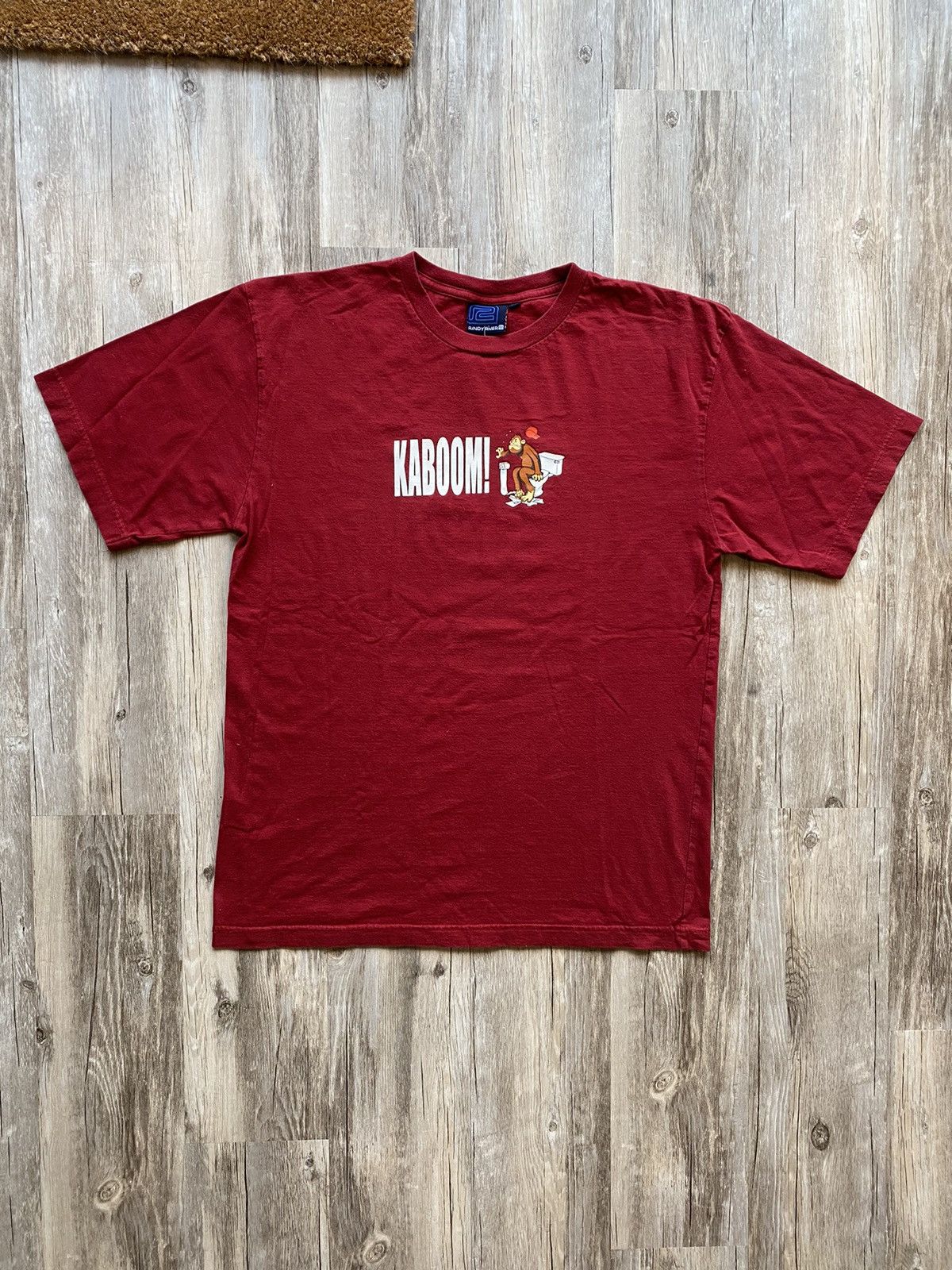 Vintage Vintage Y2K Randy River Funny Monkey Skater Style Tshirt | Grailed