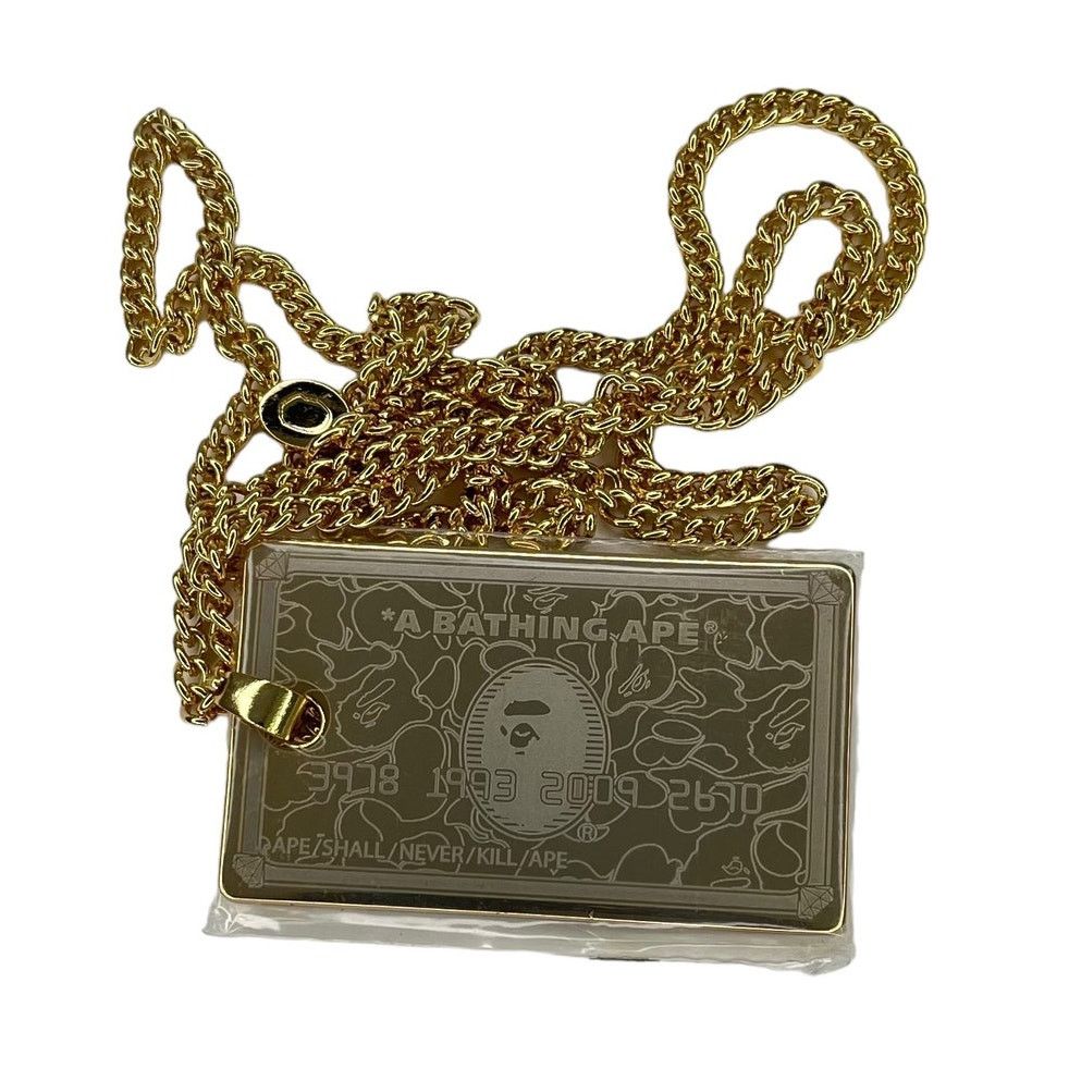 Bape Bape Card VIP Necklace | Grailed