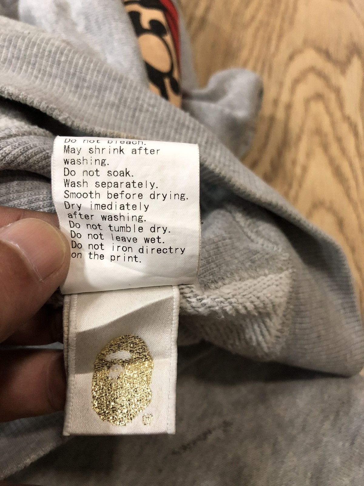Bape Bape Baby Milo x Mario hoodie | Grailed