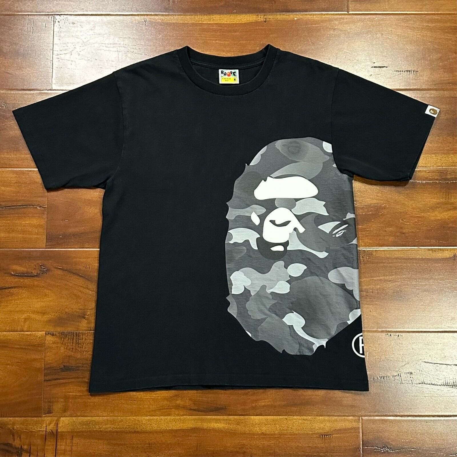 Bape Bape Head Shirt ABC City Camo Wrap A Bathing Ape Vintage Y2k | Grailed