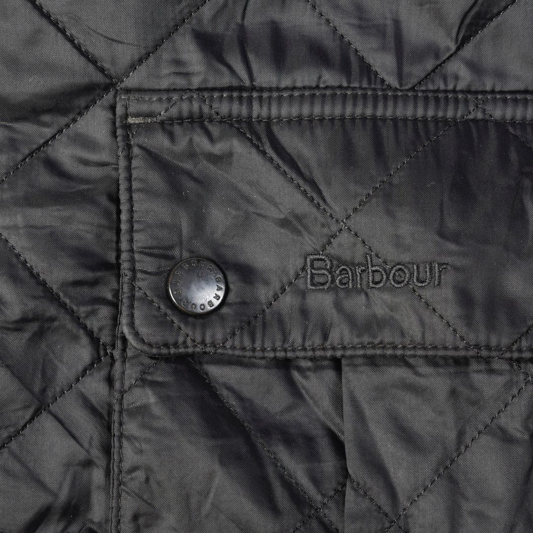 Barbour × Vintage BARBOUR INTERNATIONAL TOURER ARIEL POLARQUILT JACKET BLACK | Grailed