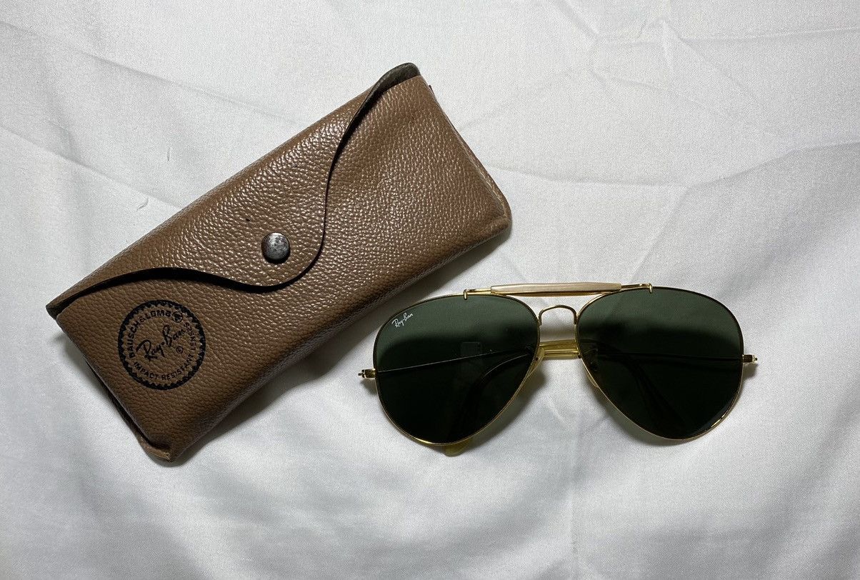 RayBan VINTAGE 1980’s Bausch & Lomb Ray Ban Aviator Sunglasses | Grailed
