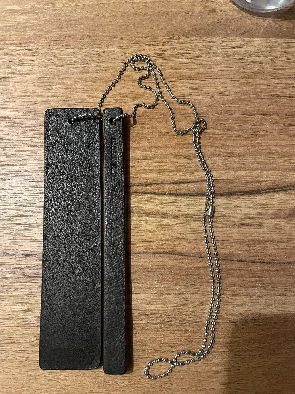 Rick Owens Rick Owens Tag Necklace | Grailed