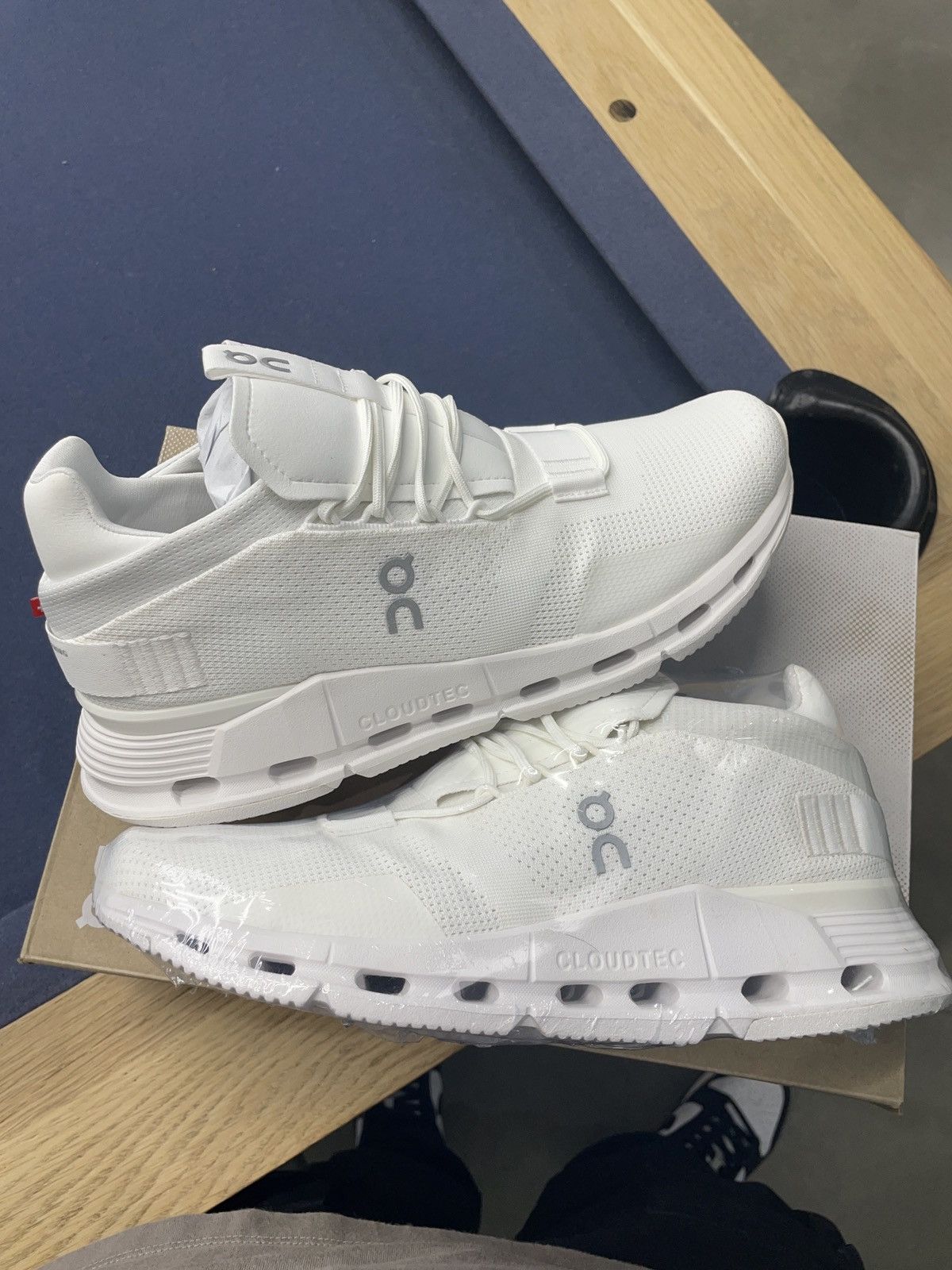 ON Cloudnova all white | Grailed