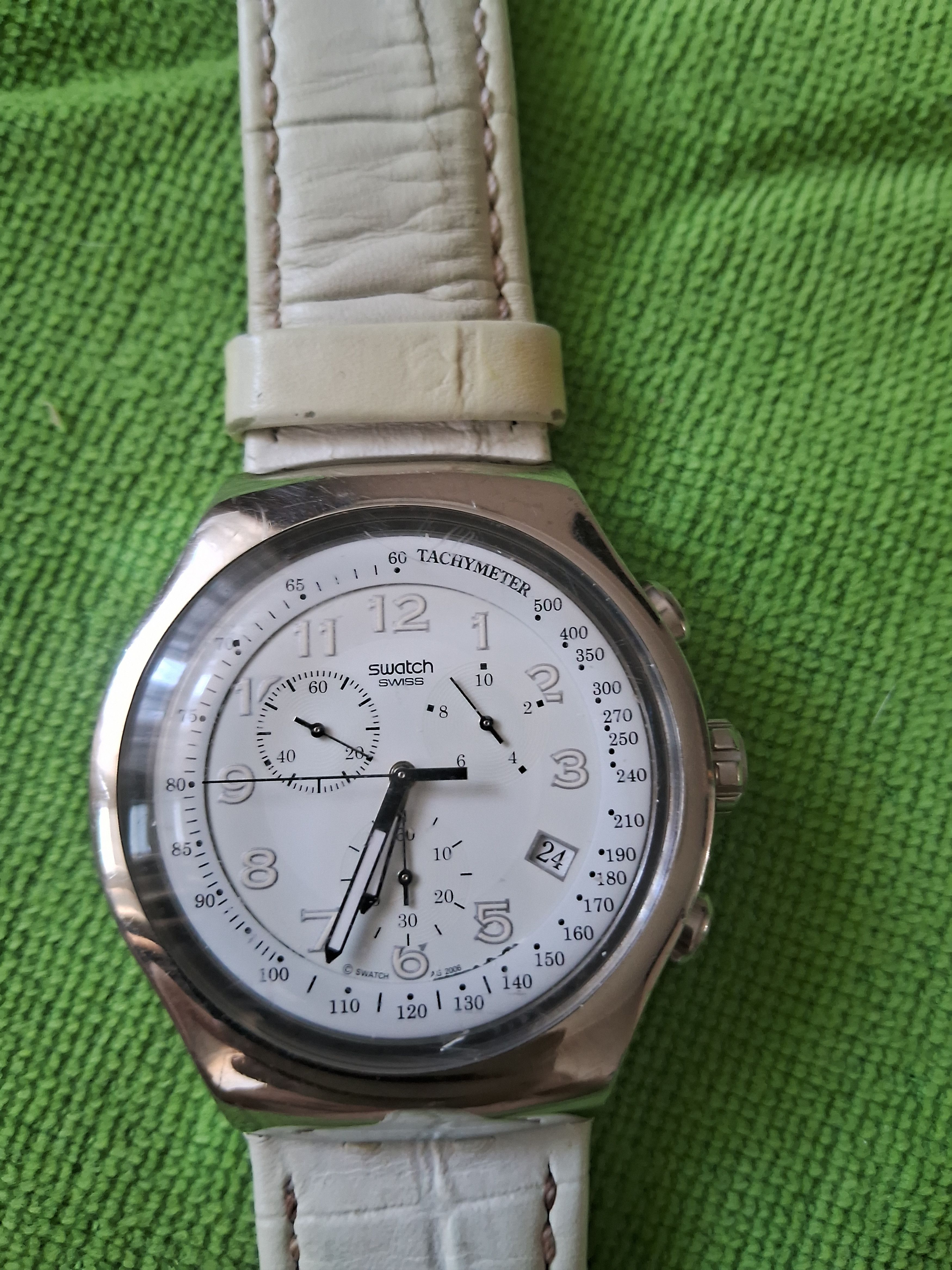Swatch Swatch Watch. Your Turn White YOS439 | Grailed