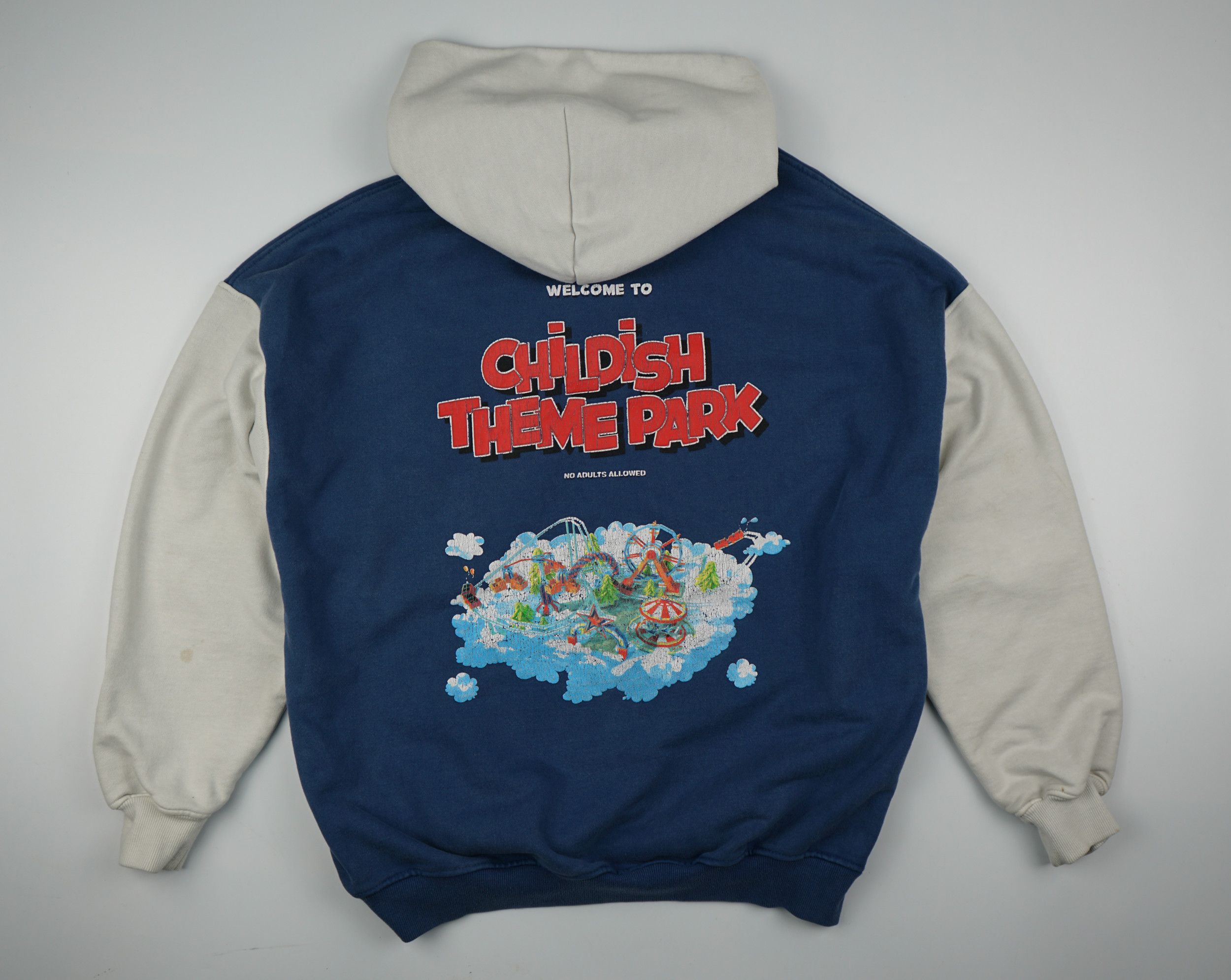 Childs × Streetwear × Vintage Y2k Childish Theme Park TGF Bro Hoodie ...