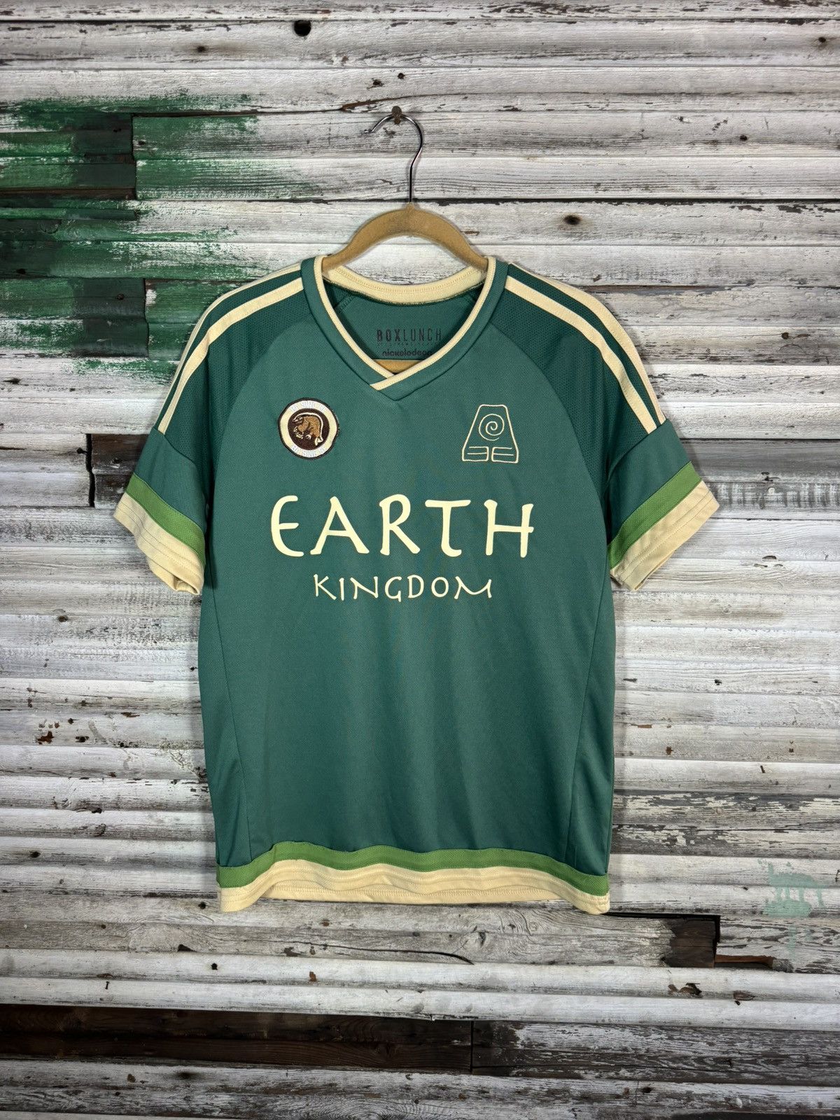 Nickelodeon × Soccer Jersey Avatar The Last Airbender Toph Earth ...